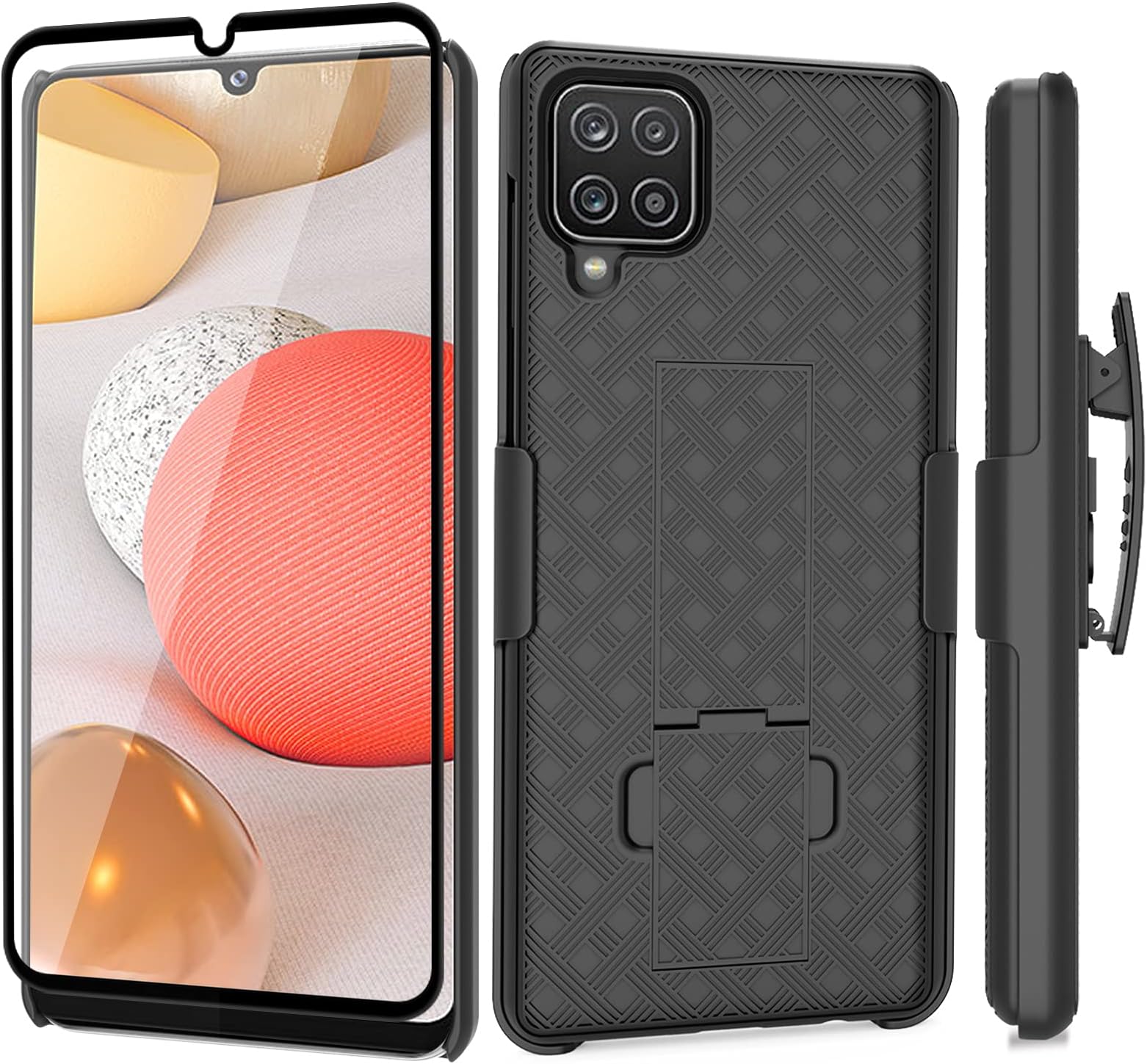 Amazon.com: Compatible with Samsung Galaxy A42 5G Case,with Screen ...
