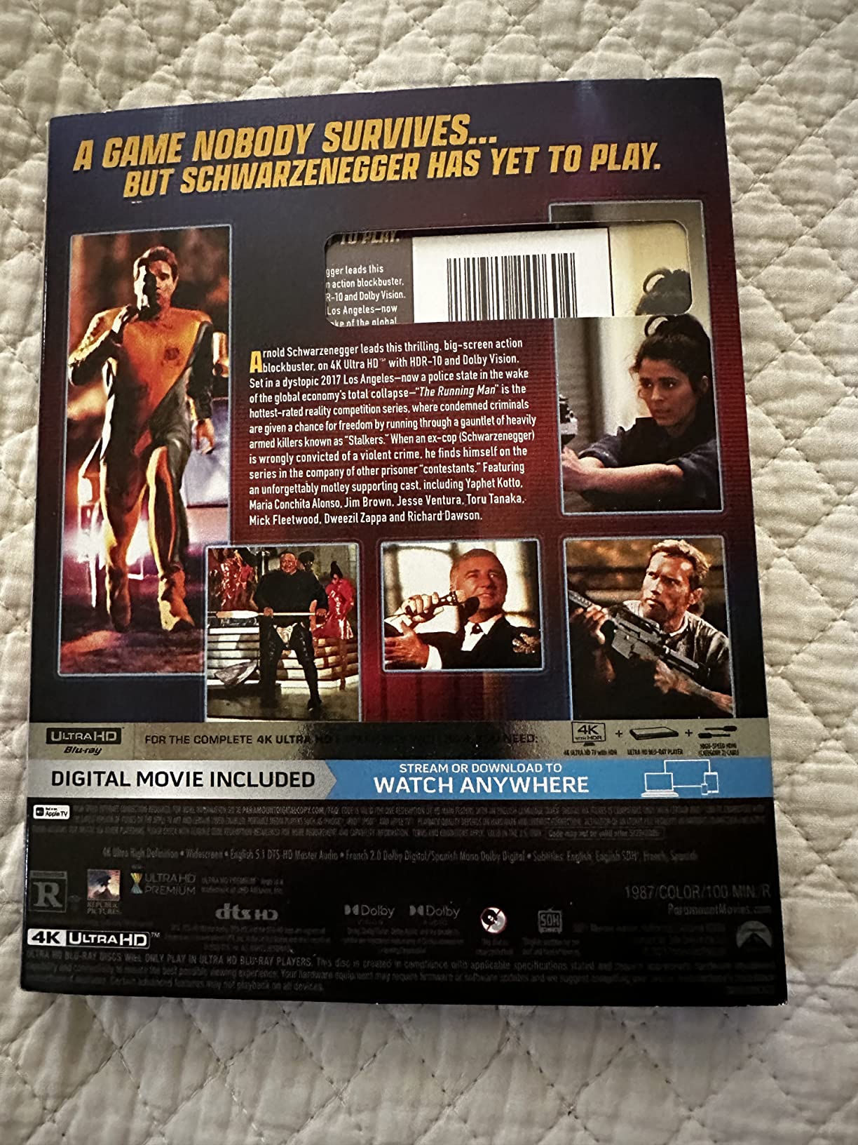 Amazon.com: The Running Man [DVD] : Movies & TV