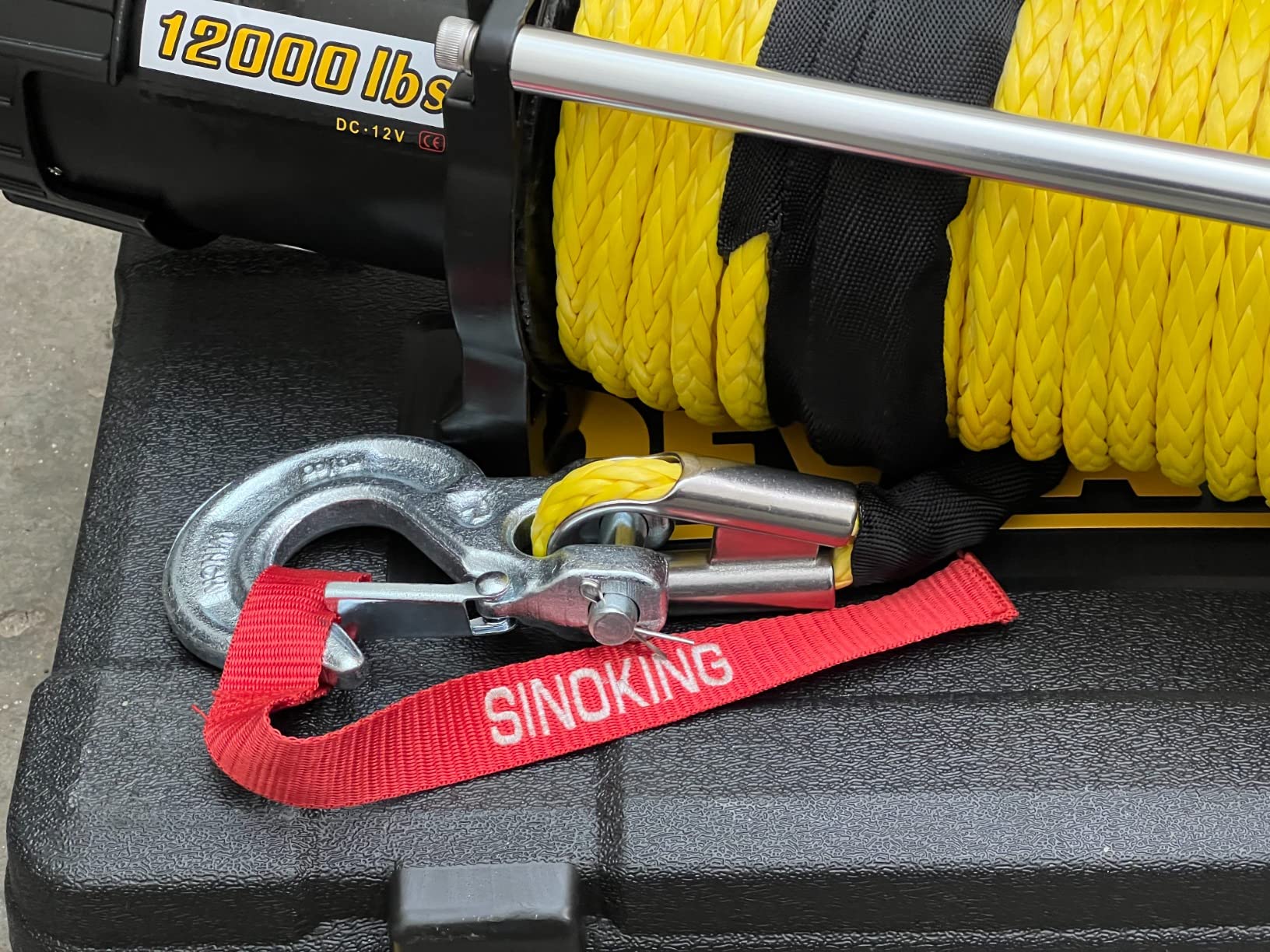 $27/mo - Finance SINOKING 12V Electric Winch 12000lb Waterproof ...