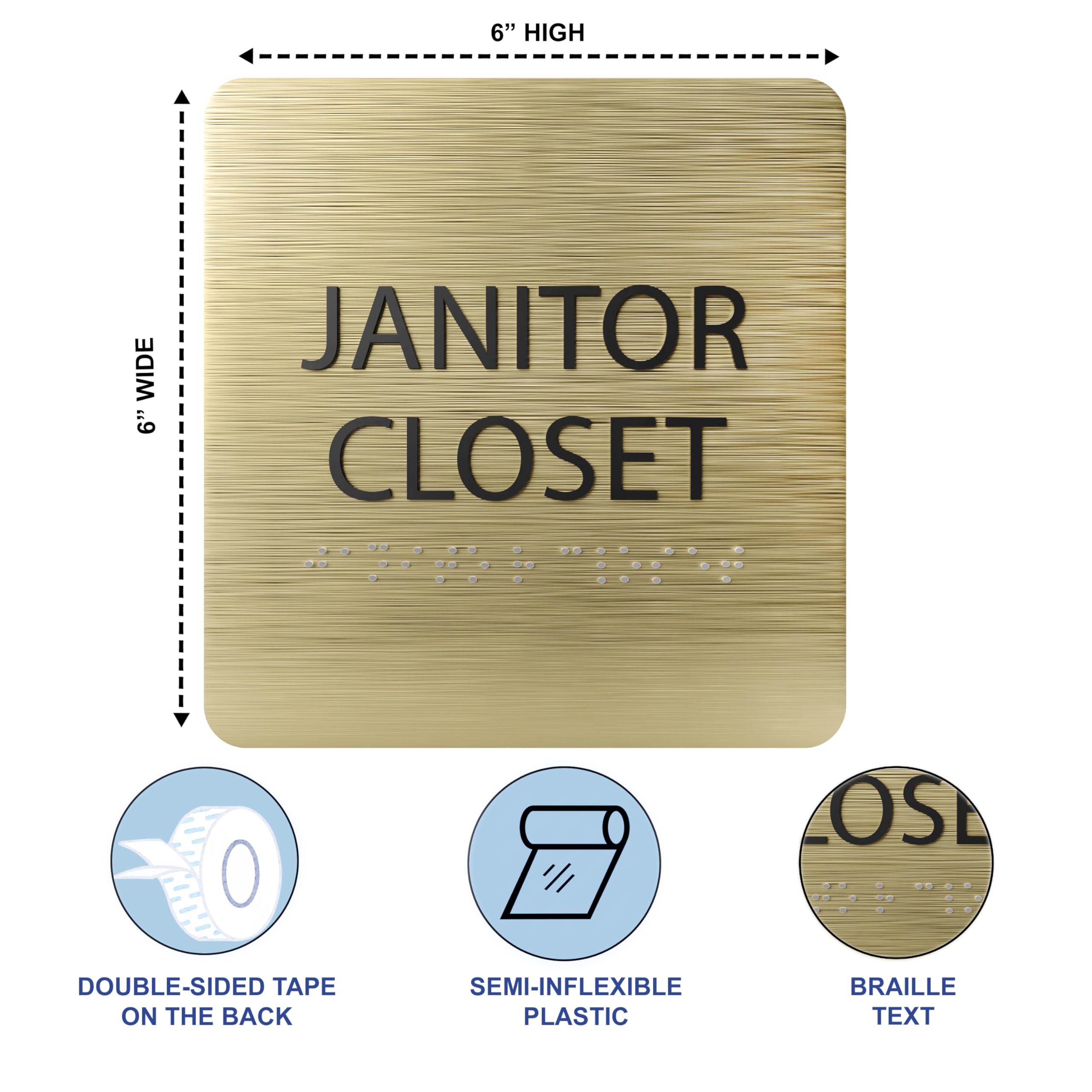 Ada Accessible Janitor Closet