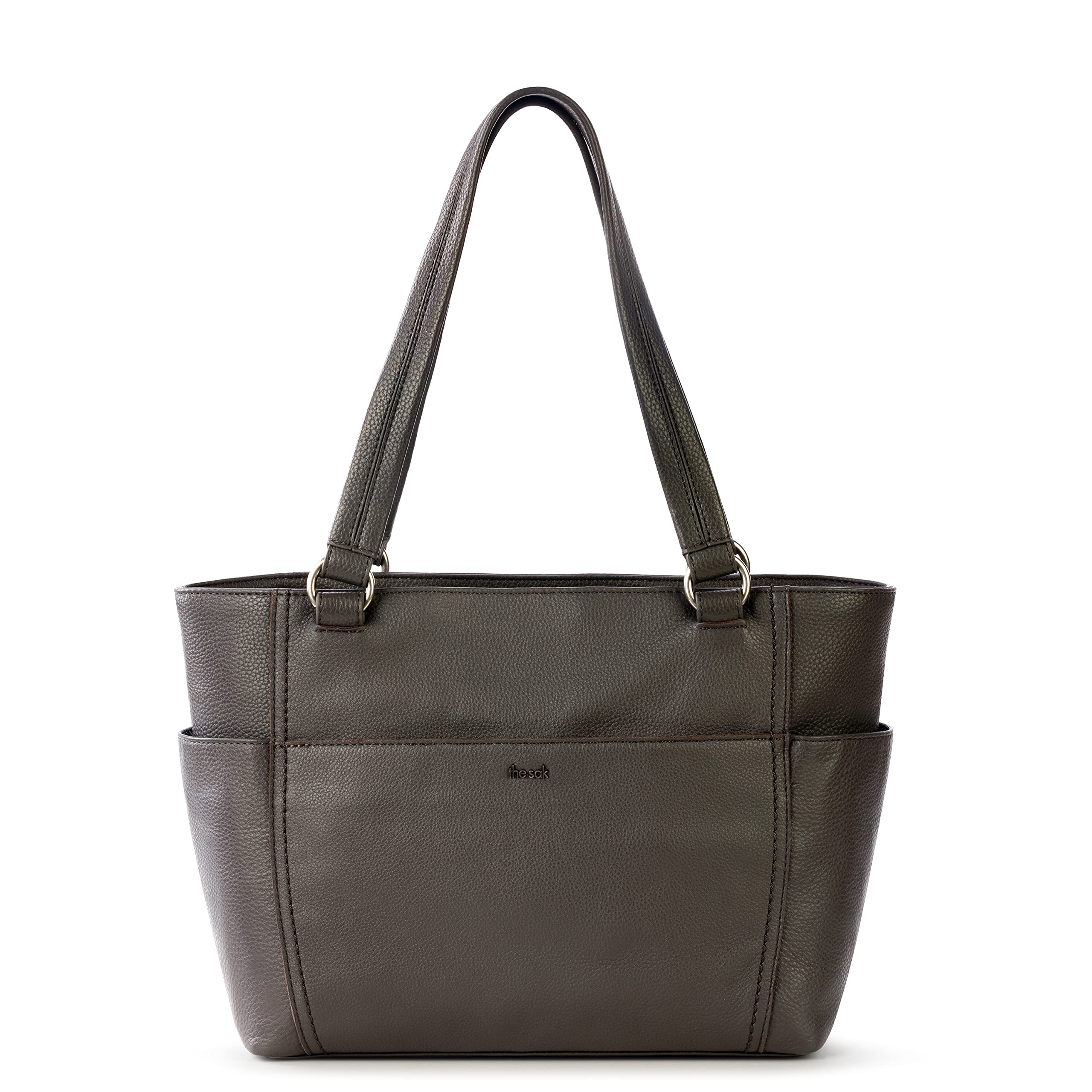 Amazon.com: The Sak Ashby Satchel in Leather, Slate : Clothing, Shoes ...