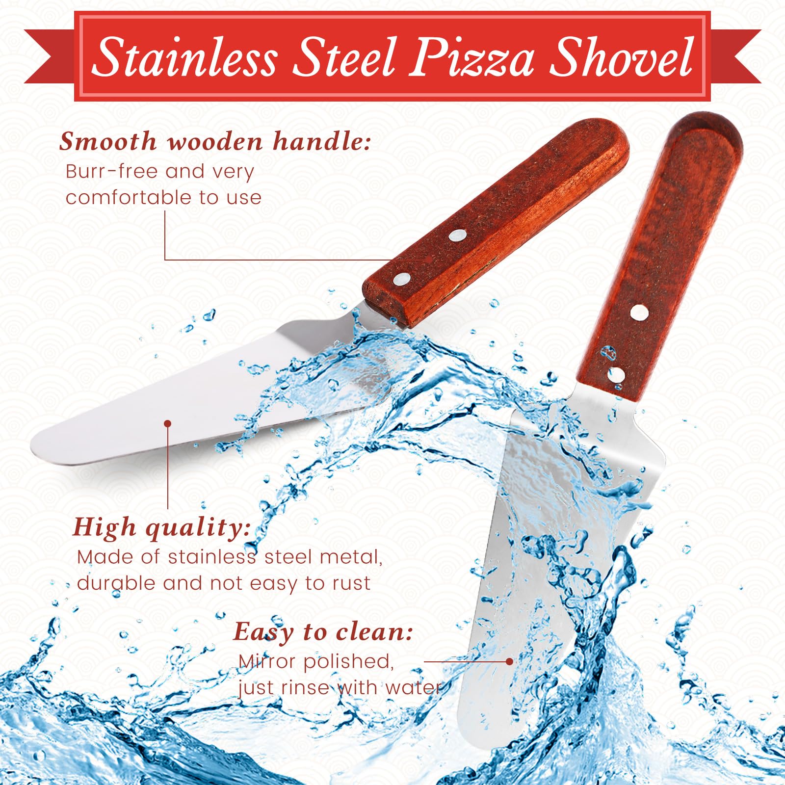 12 Pcs Pizza Pan Riser Stands Sets Includes 4 Metal Pizza Table Stands ...