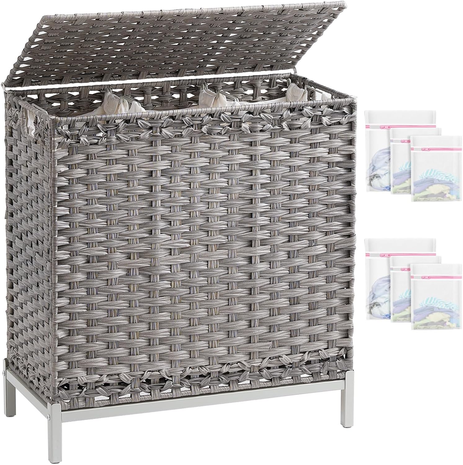 Amazon.com: SETVSON Laundry Hamper with Lid 132 L, (35 Gallons) Clothes ...