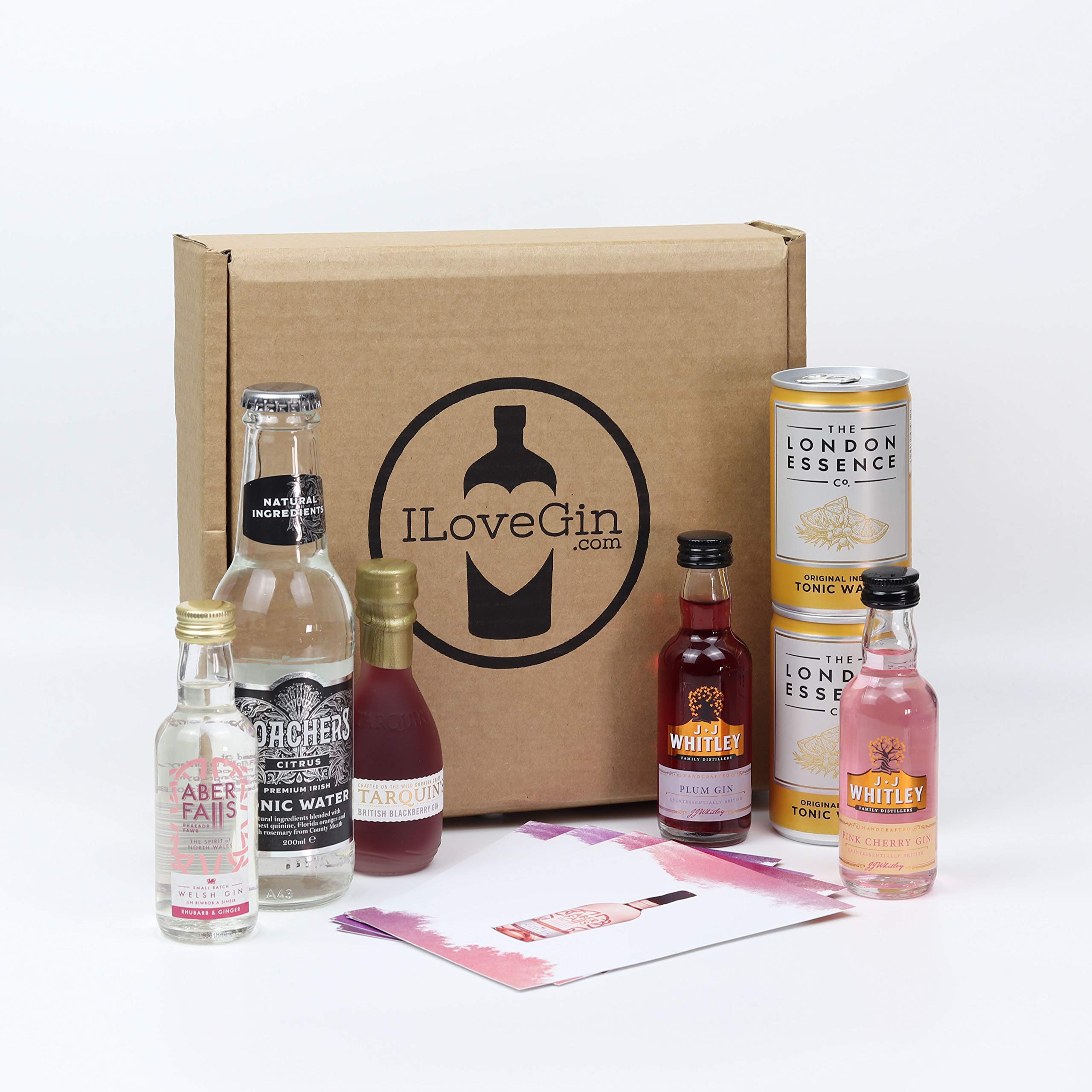Buy Pink Gins and Tonics Tasting Gift Set with randomly selected 5cl ...