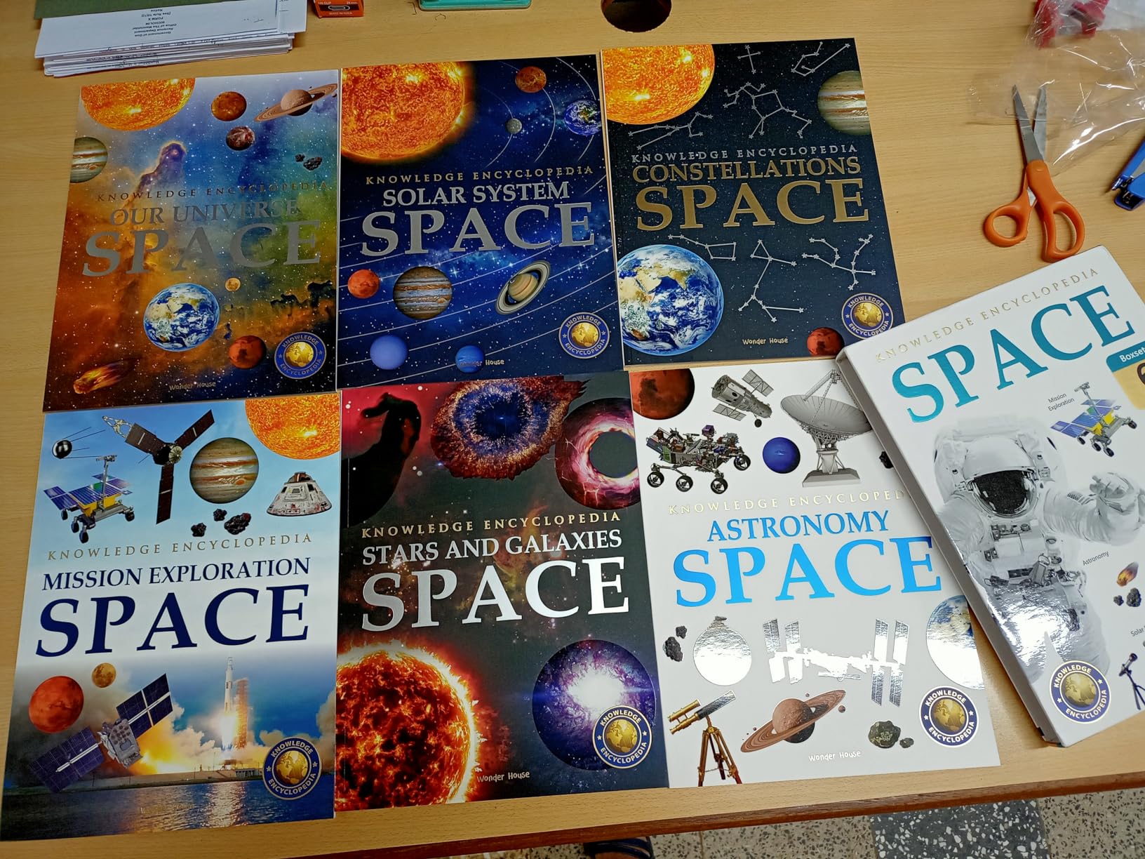 Buy Space Collection Of 6 Books Knowledge Encyclopedia For Children