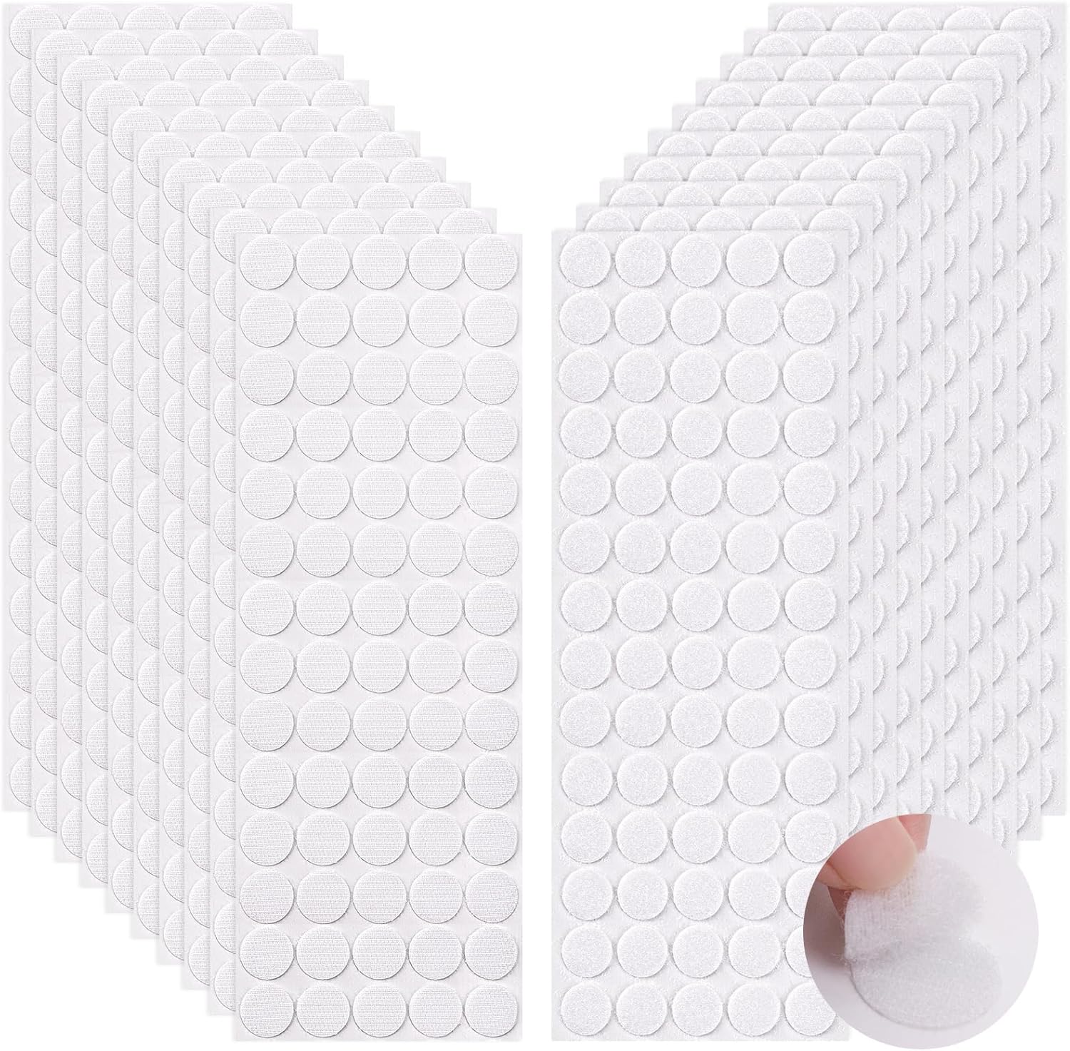 Amazon.com: HTVRONT Self Adhesive Dots, 1400Pcs(700 Pairs) 0.79" Circle ...