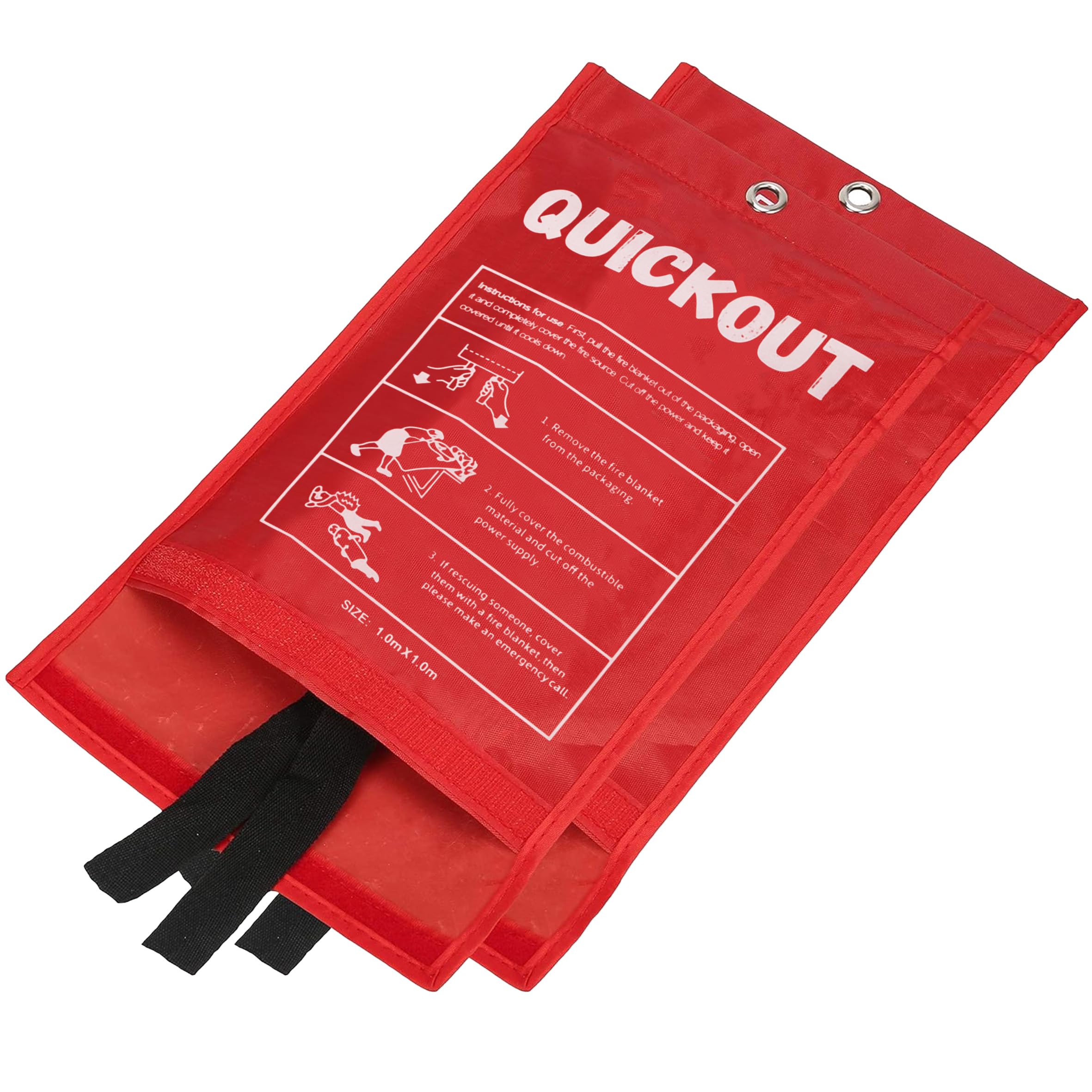 Snapklik.com : Crystal Lemon Fire Blanket 12-Pack, 39x39 Multi-Use ...