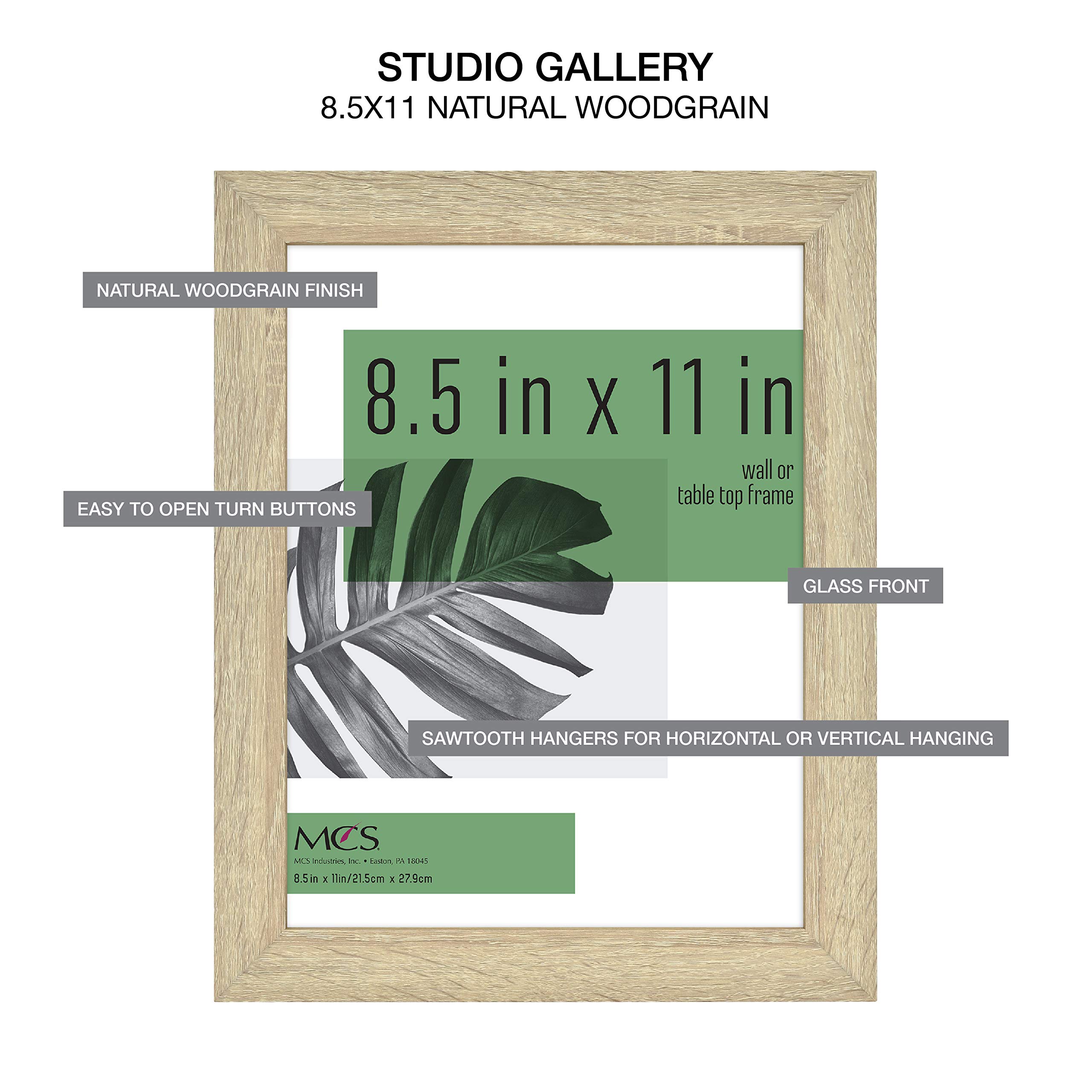 Snapklik.com : Studio Document Frame Set, Gallery Wall Frames Fit 8.5 X ...