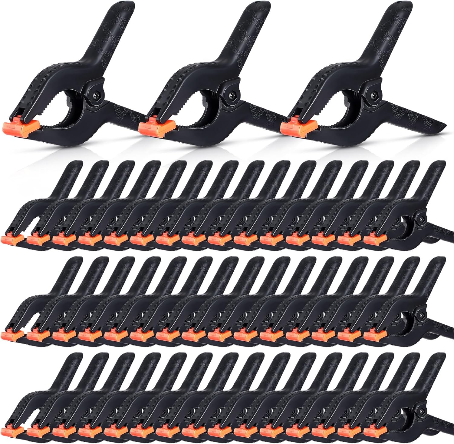 Tanlade Spring Clamps Bulk Heavy Duty Spring Clips with Jaw Opening ...