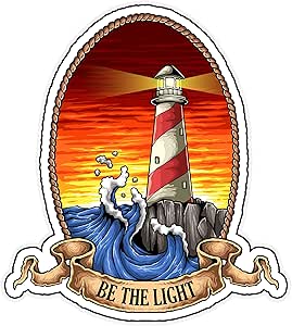 Amazon.com - Lighthouse Vinyl Waterproof Sticker Decal Car Laptop Wall ...
