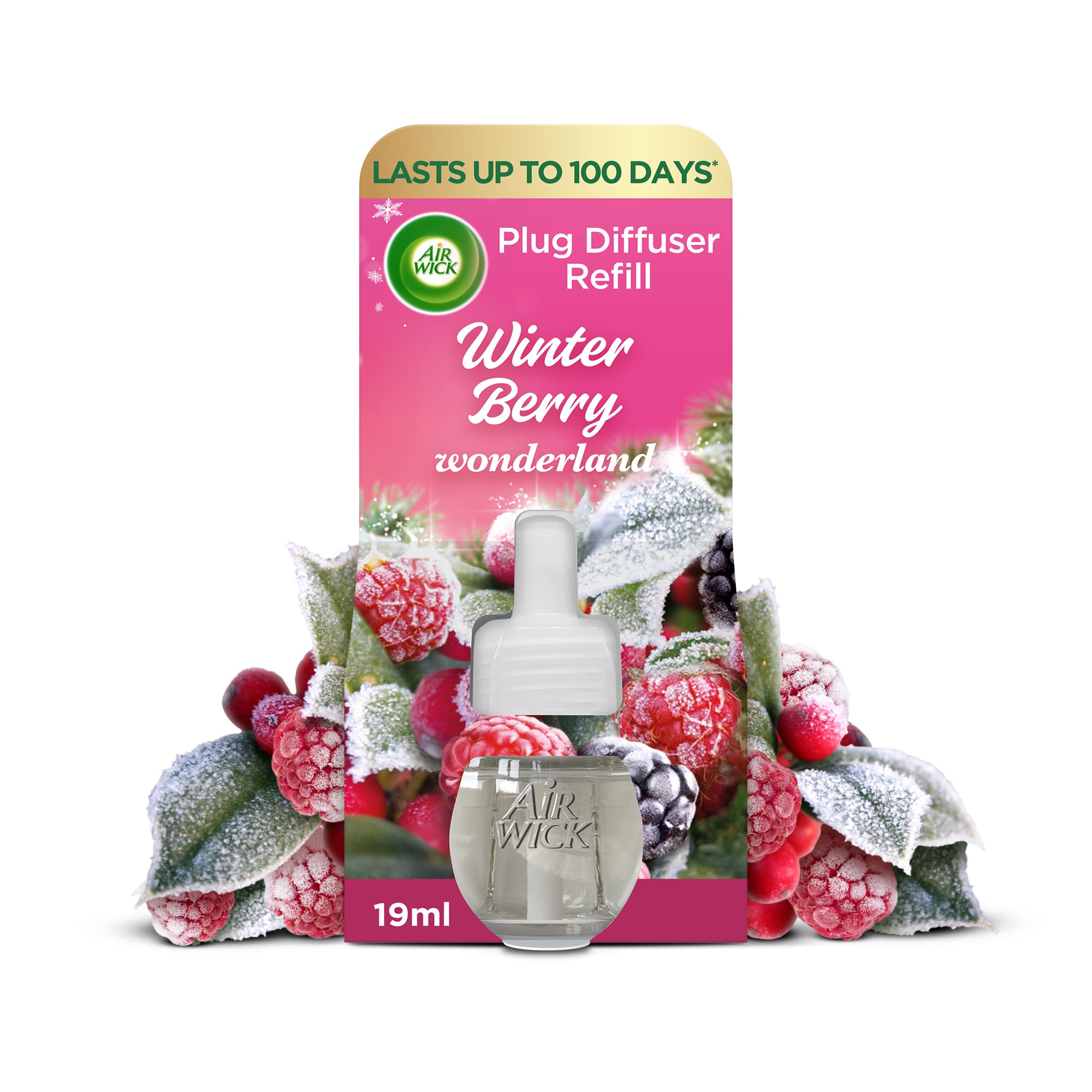 Air Wick, Winter Berry Wonderland, Plug In Electrical Air Freshener Refills, 19ml, Pack of 1 ...