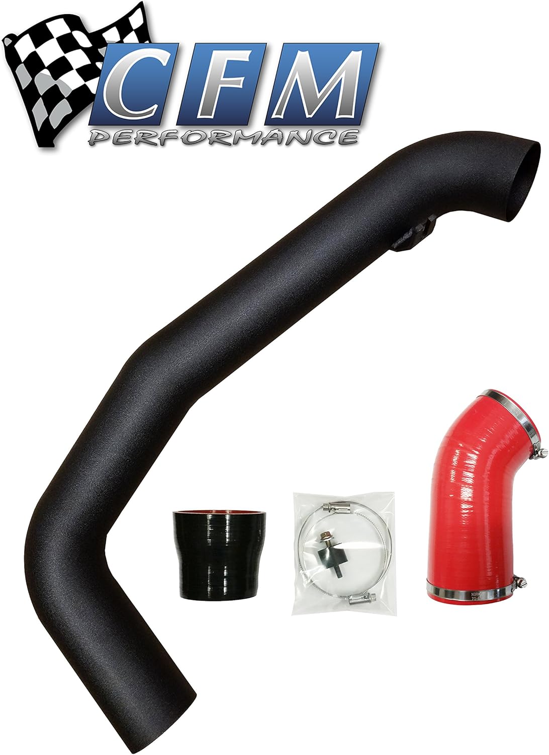 Amazon.com: CFM Performance 3 inch Aluminum Intake Tube & 3 inch Smooth ...