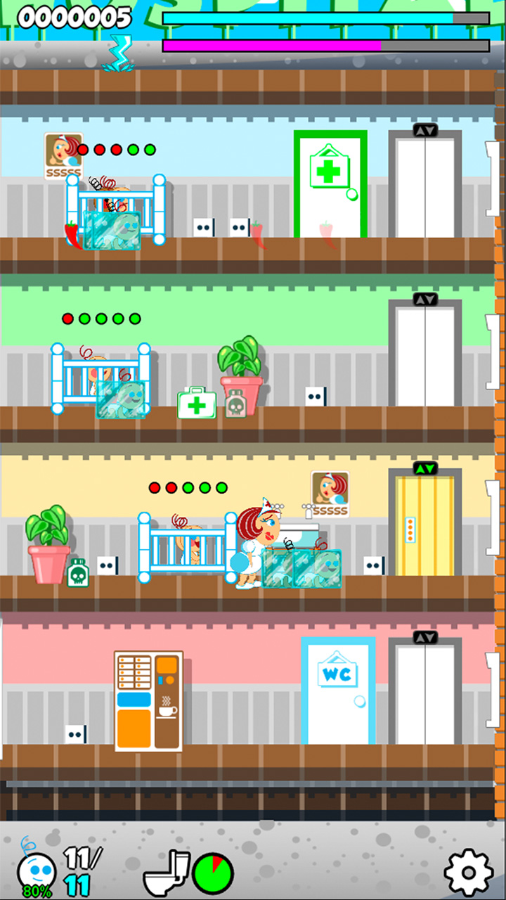 Aplicación Baby Panic en Amazon Appstore