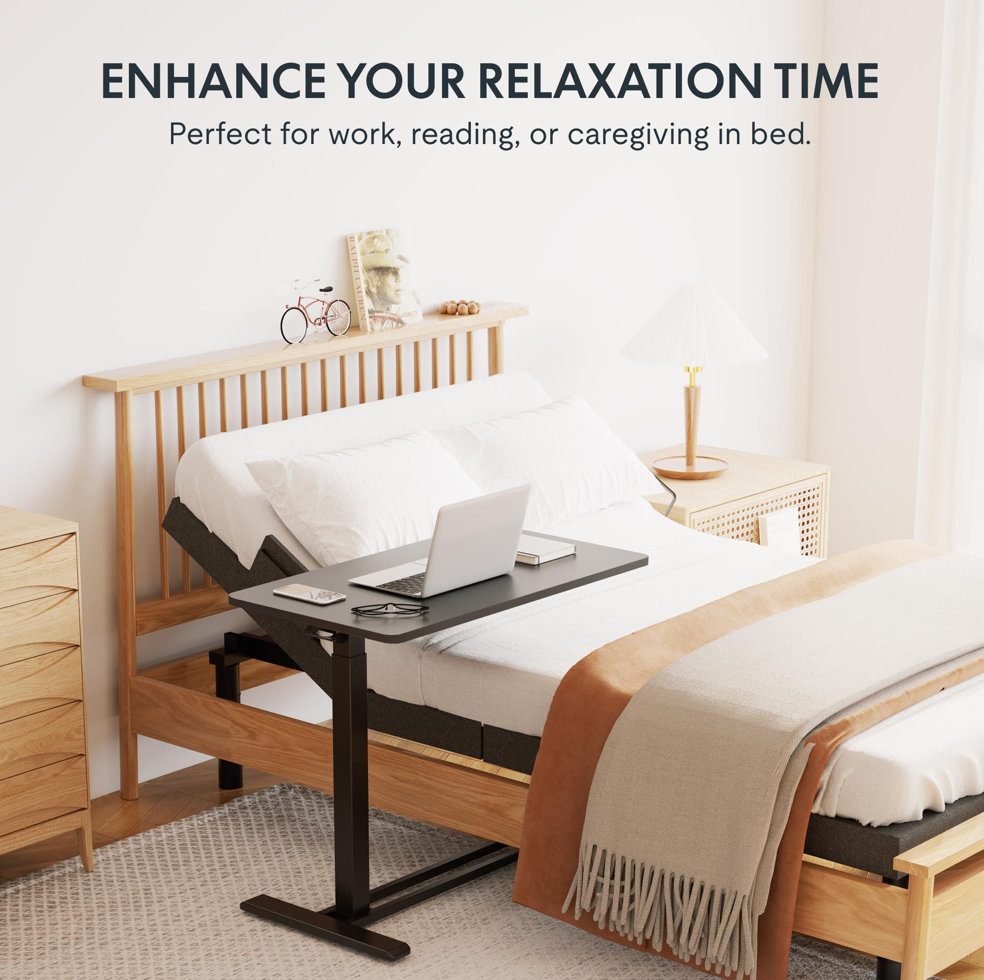 Snapklik.com : FLEXISPOT Height Adjustable C Table