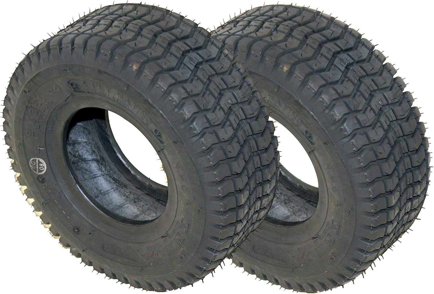 Amazon.com: 9x3.50-4 Kenda K372 Turf Tread 4 ply Tubeless NHS Small ...