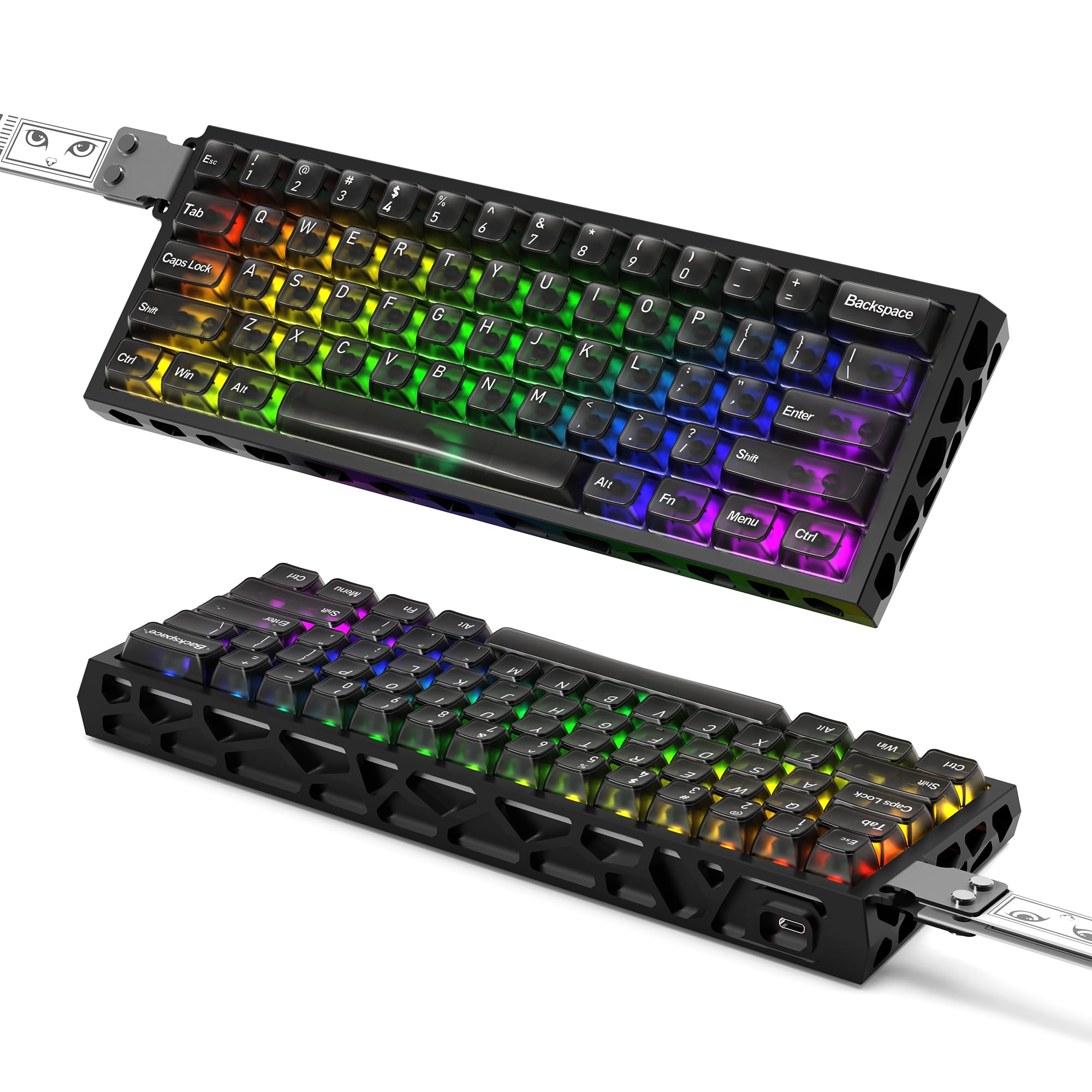 60% Percent Keyboard BOYI H60Pro 60% Mechanical Keyboard - Hall Effect ...