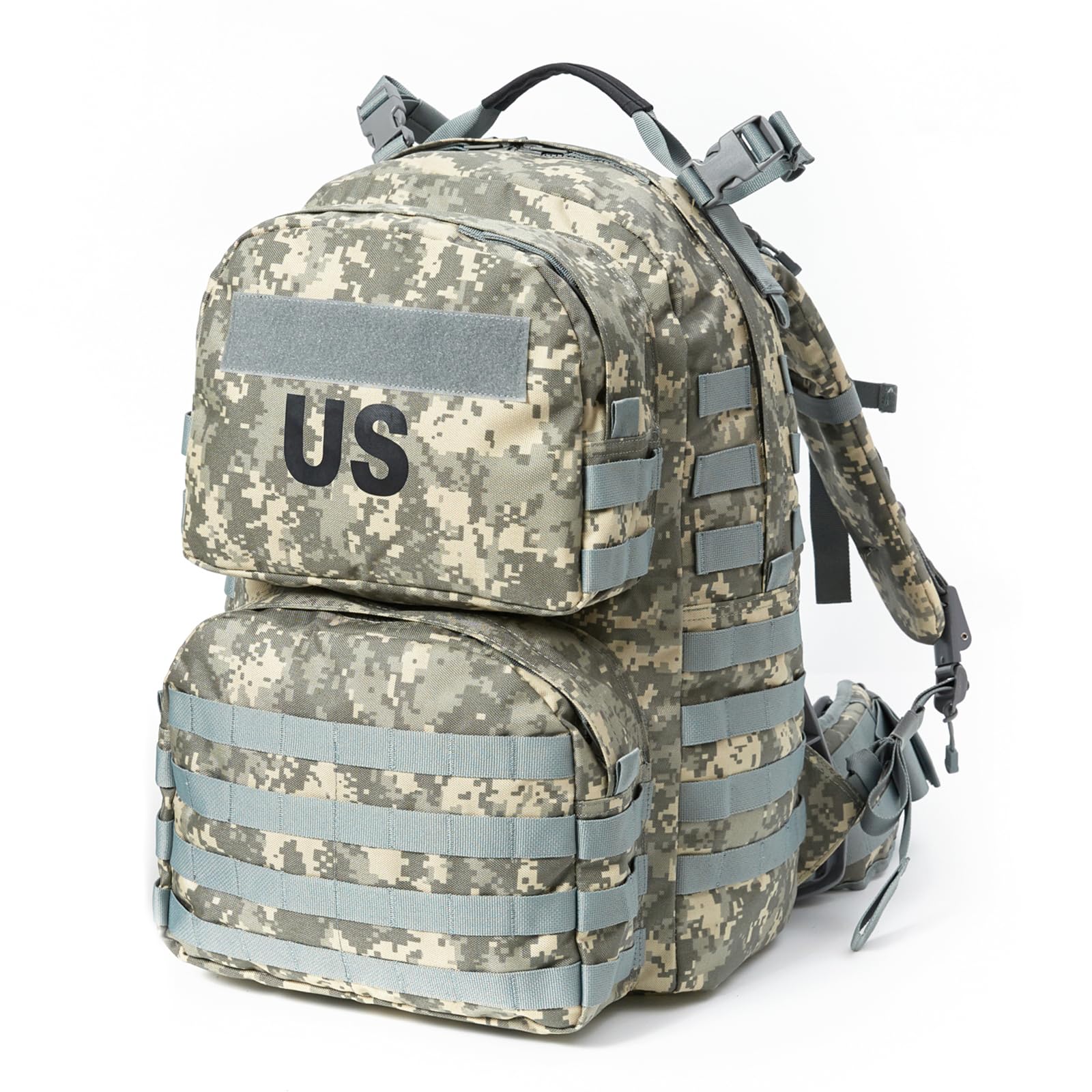 Military Us Surplus Molle Ii Medium Rucksack With 2x Sustainment ...