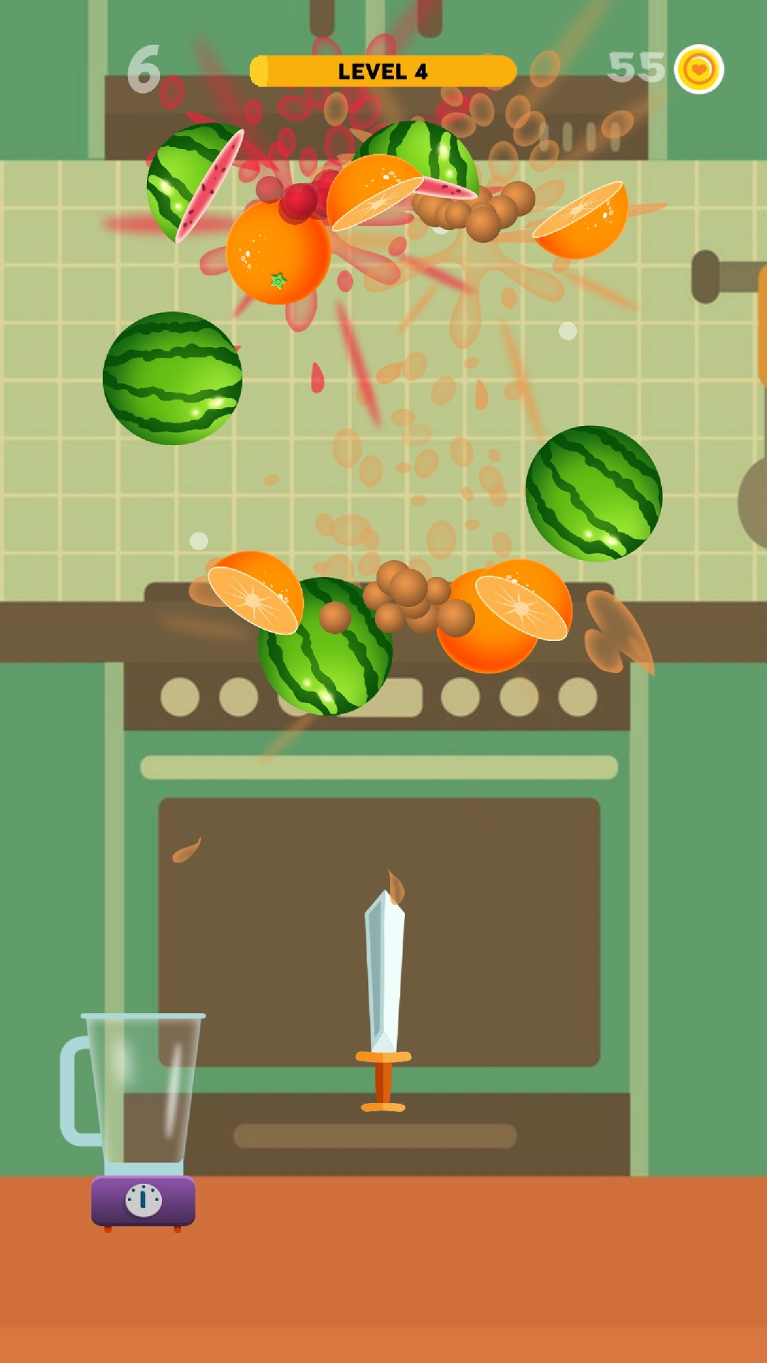 Good Slice - Fruit Cutter - Fruit Knife Hit Master : Fruit Smasher - Application sur Amazon Appstore