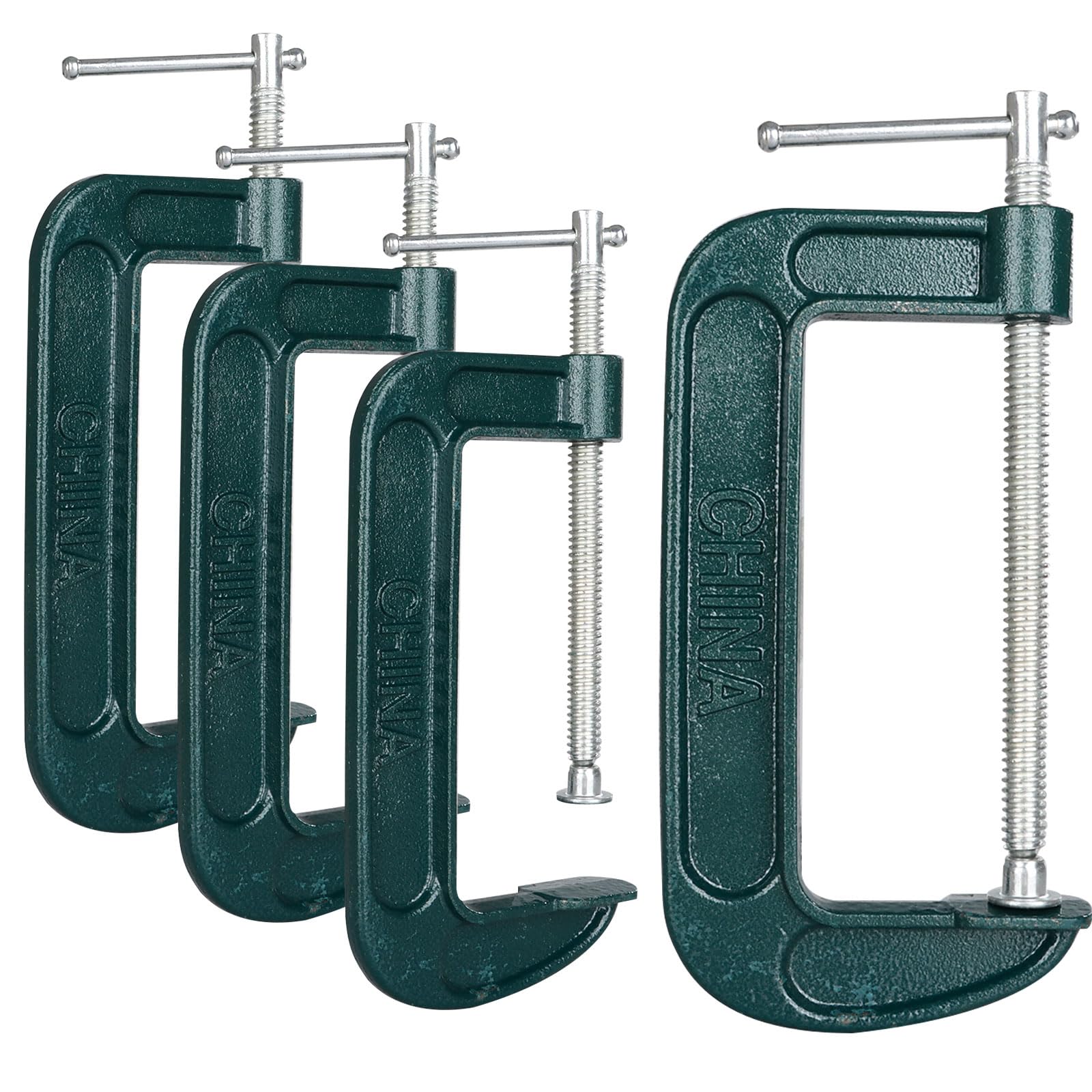 Snapklik.com : WOPPLXY 4 Pcs 6 Inch Heavy Duty C Clamps, Industrial ...