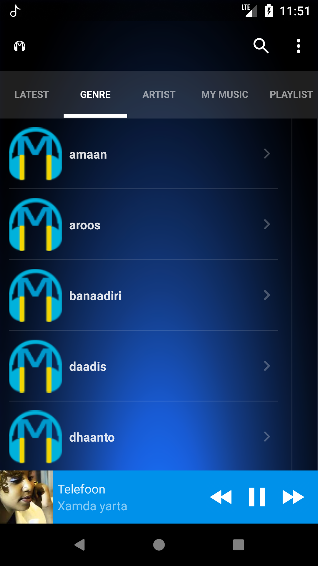 Masuul- Somali music - App on Amazon Appstore
