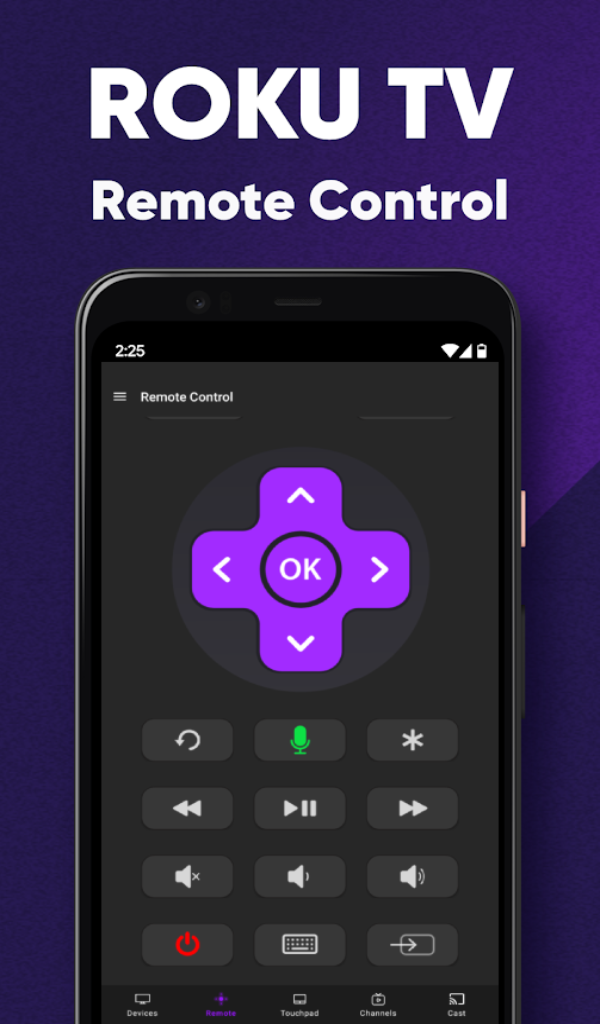 Smart Remote Control for RokuTV & Screen Mirroring for RokuTV Pro - App ...