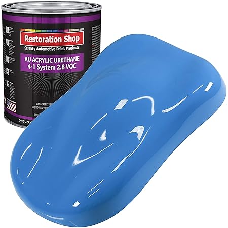 Amazon.com: Restoration Shop - Grabber Blue Acrylic Urethane Auto Paint ...