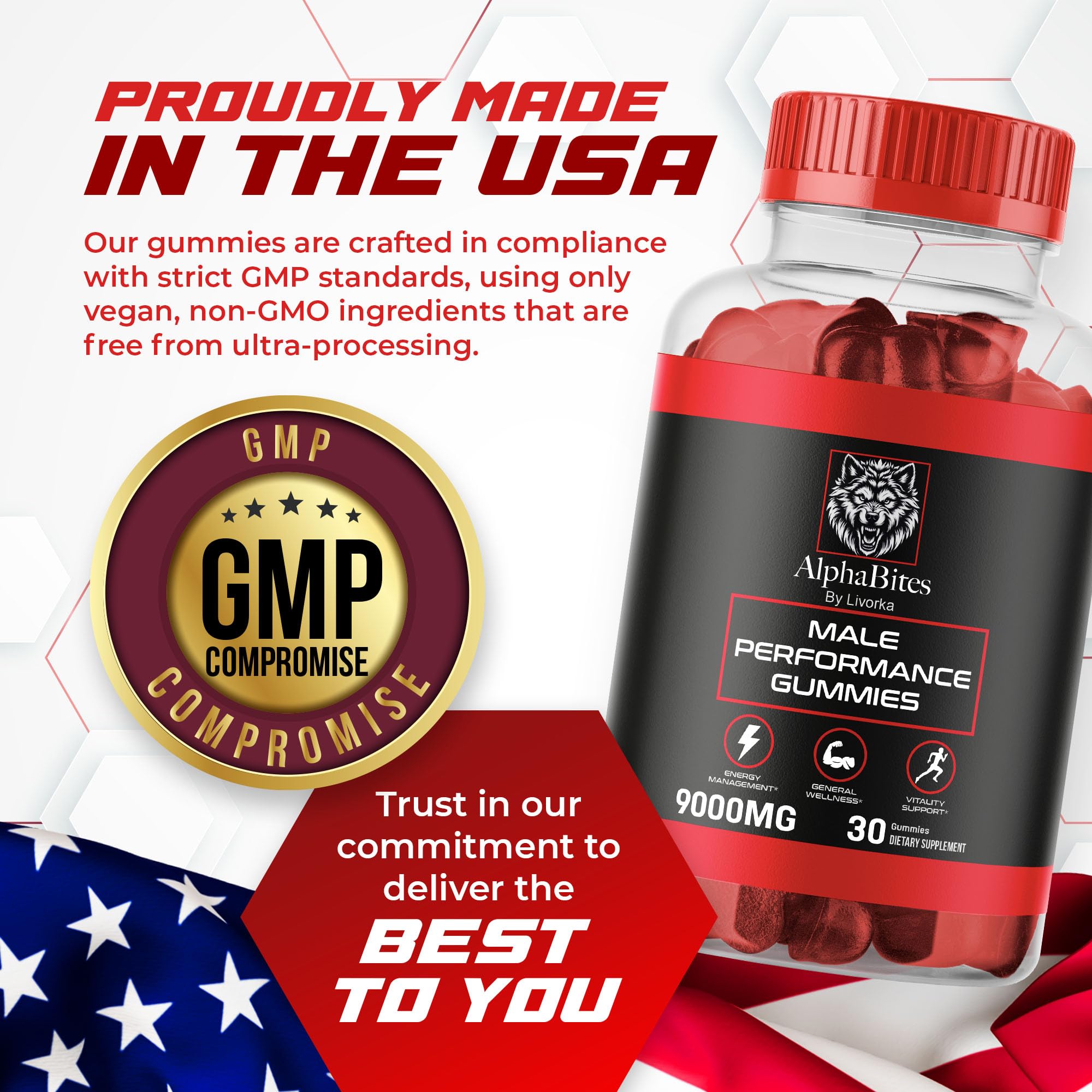 Snapklik.com : (3 Pack) Alpha Bites Gummies, Alpha Bites, AlphaBites ...