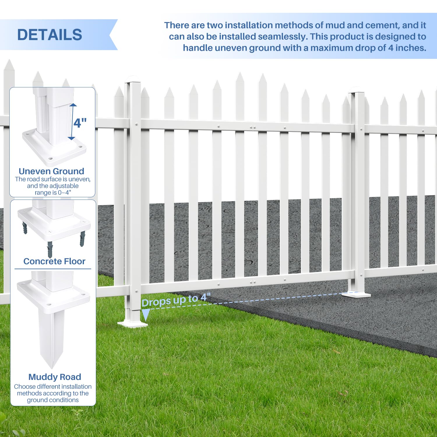 Home Depot Vinyl Picket Fence The Fence Post The Fence Post Added A