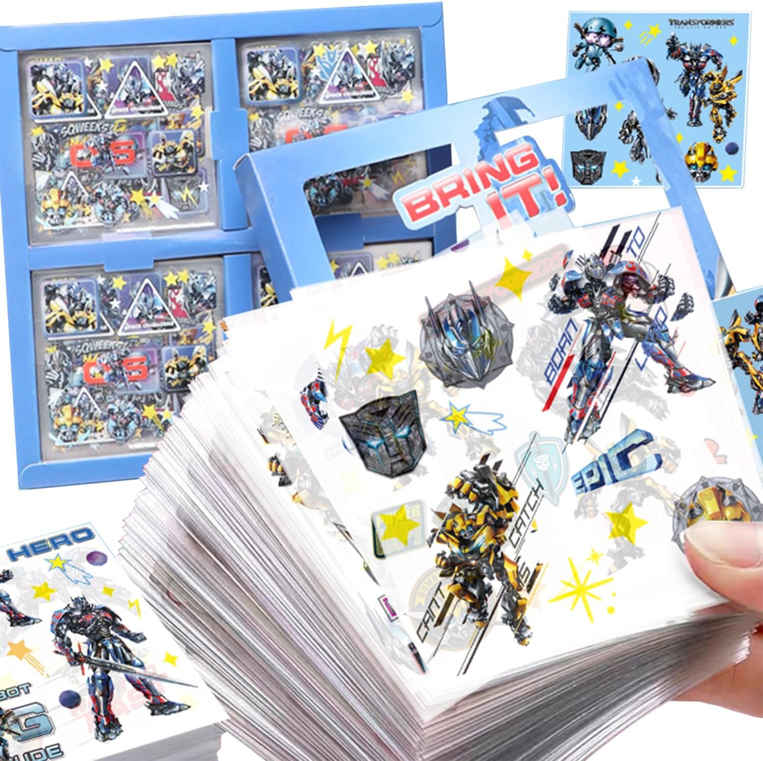 Amazon.com: Transformers Decptions Megatron Collectible Stickers : Toys ...