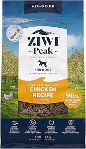 ZIWI Peak Daily Dog Gently Air Dried Grain Free New Zealand Free Range Chicken Recipe 2.5kg ...