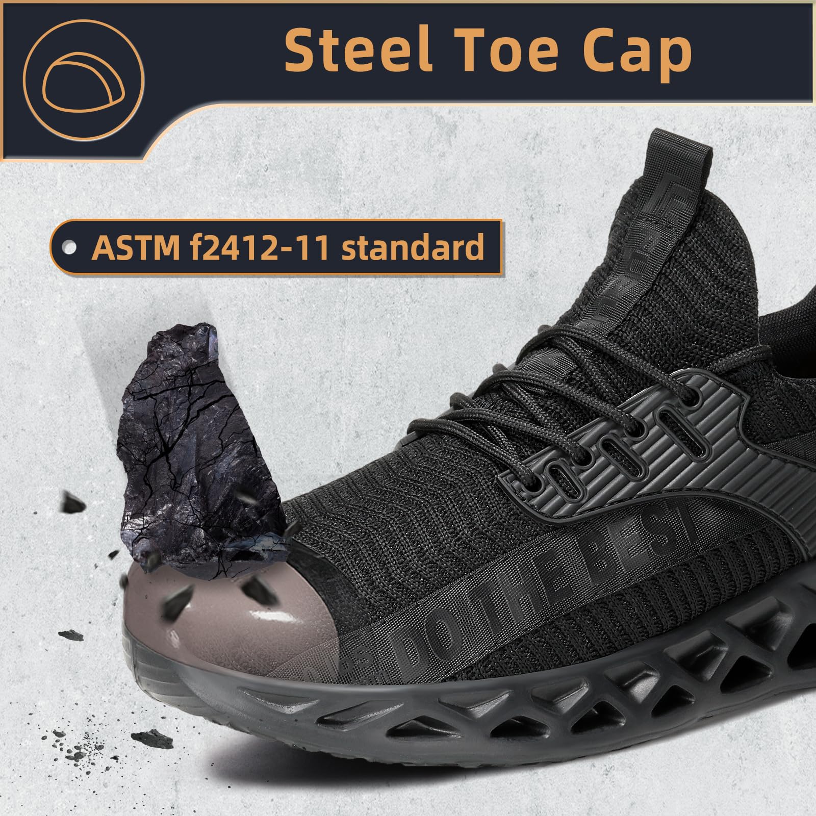 Snapklik.com : Steel Toe Sneakers For Men Women Lightweight Safety ...