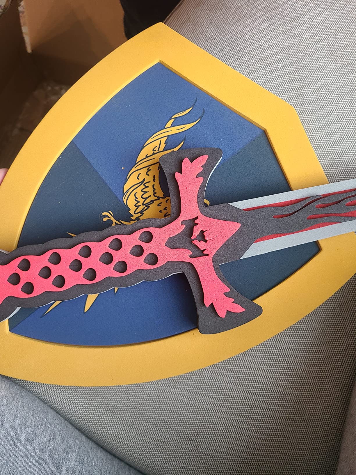 Amazon.com: SENSORY4U Foam Sword and Shield Set Toy for Kids ...