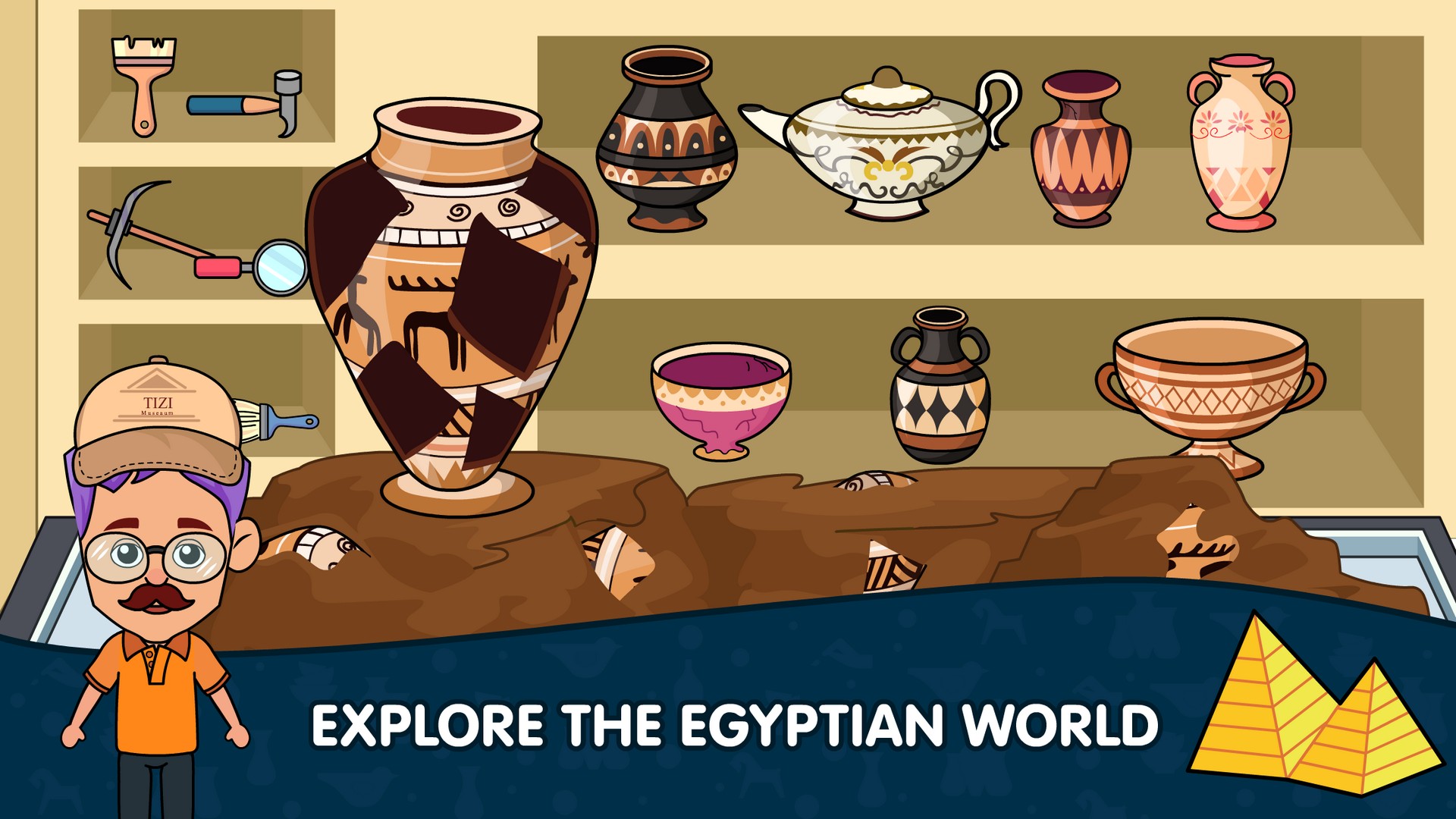 Tizi Town - My Museum Games - History and Science Games for Kids Free ...