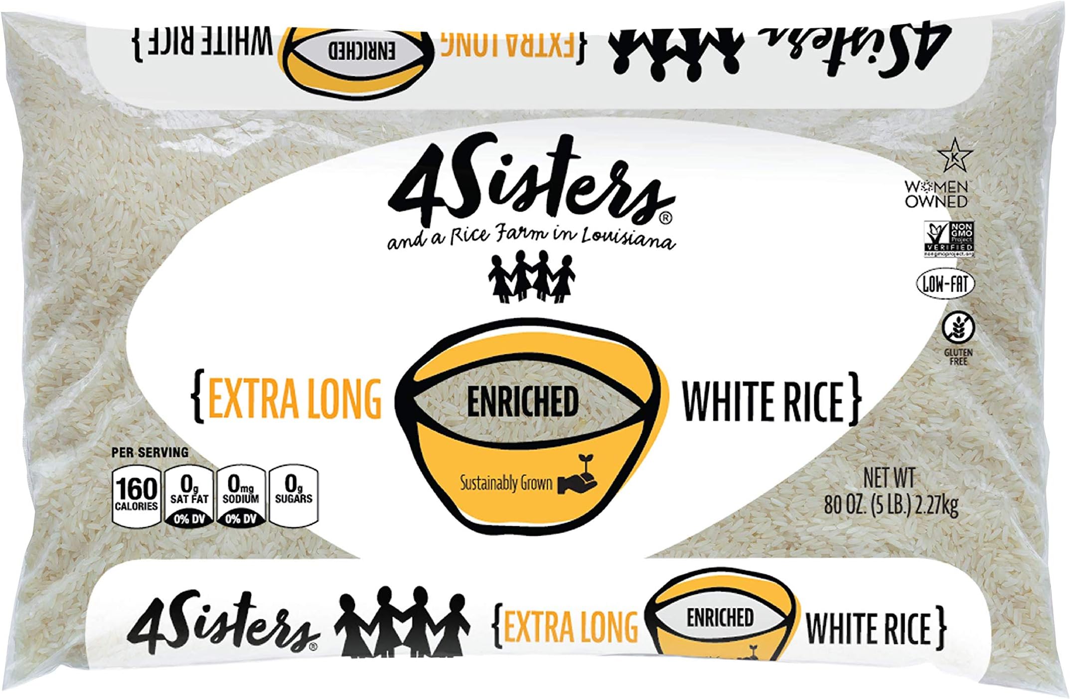 Amazon.com: 365 by Whole Foods Market, Enriched Long Grain White Rice ...