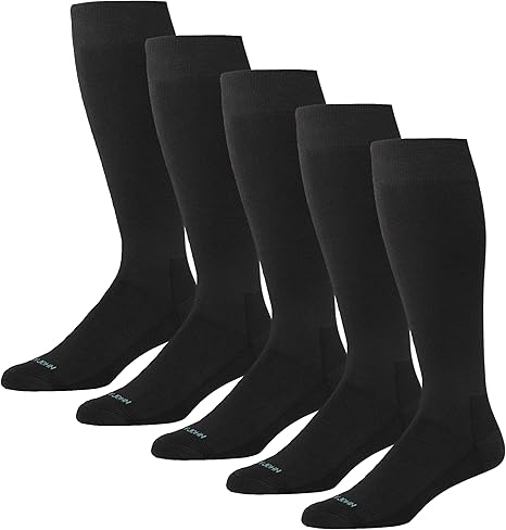 Amazon.com: Tommy John Men's Stay-Up Dress Socks - 5 Pack - Soft ...