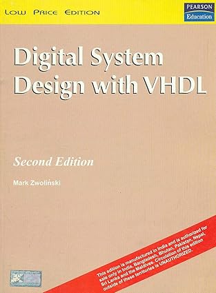 Digital System Design With Vhdl 2nd Edition: Amazon.co.uk: 9788129706508: Books