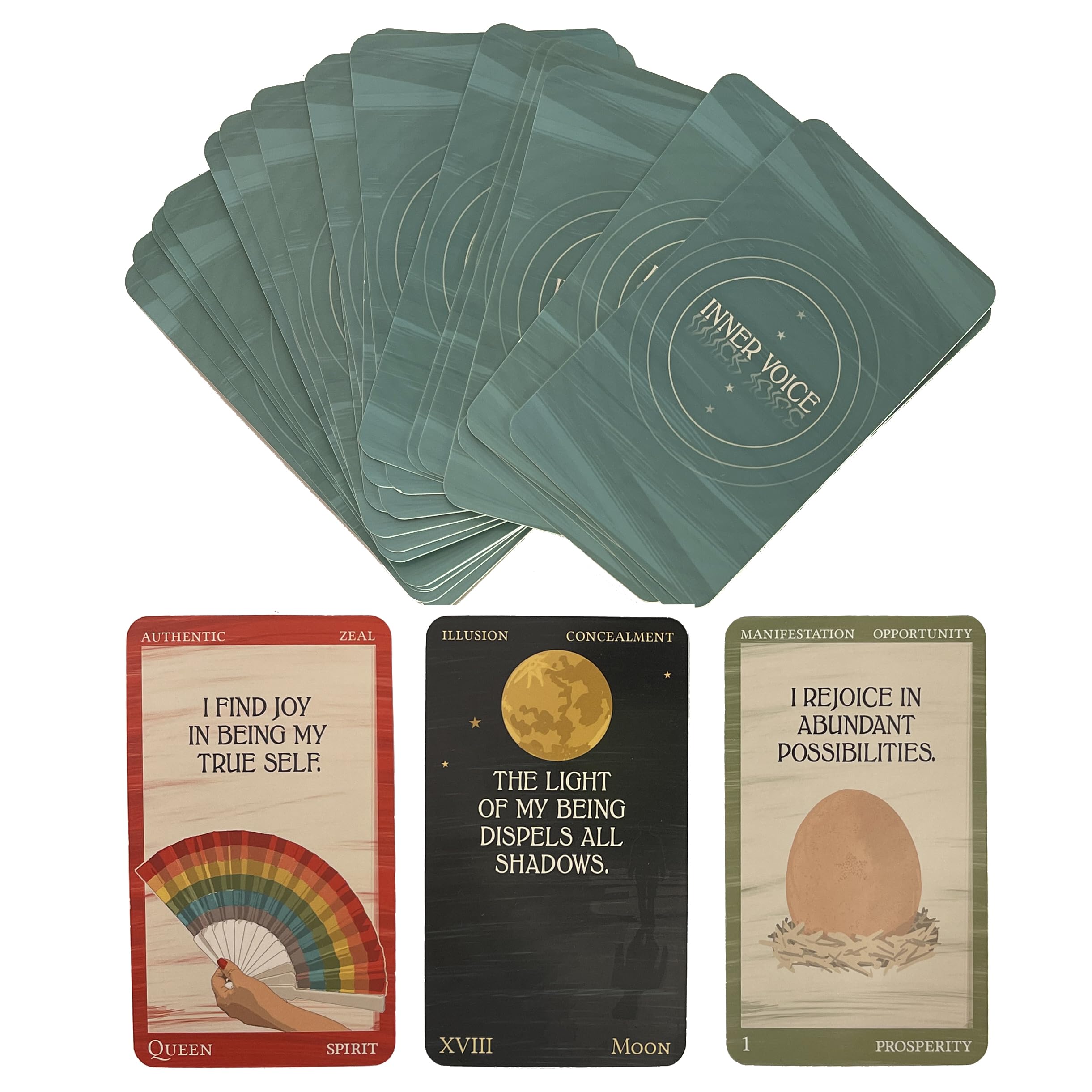 Snapklik.com : Inner Voice: A Tarot Deck Of Affirmations From Unity 78 ...