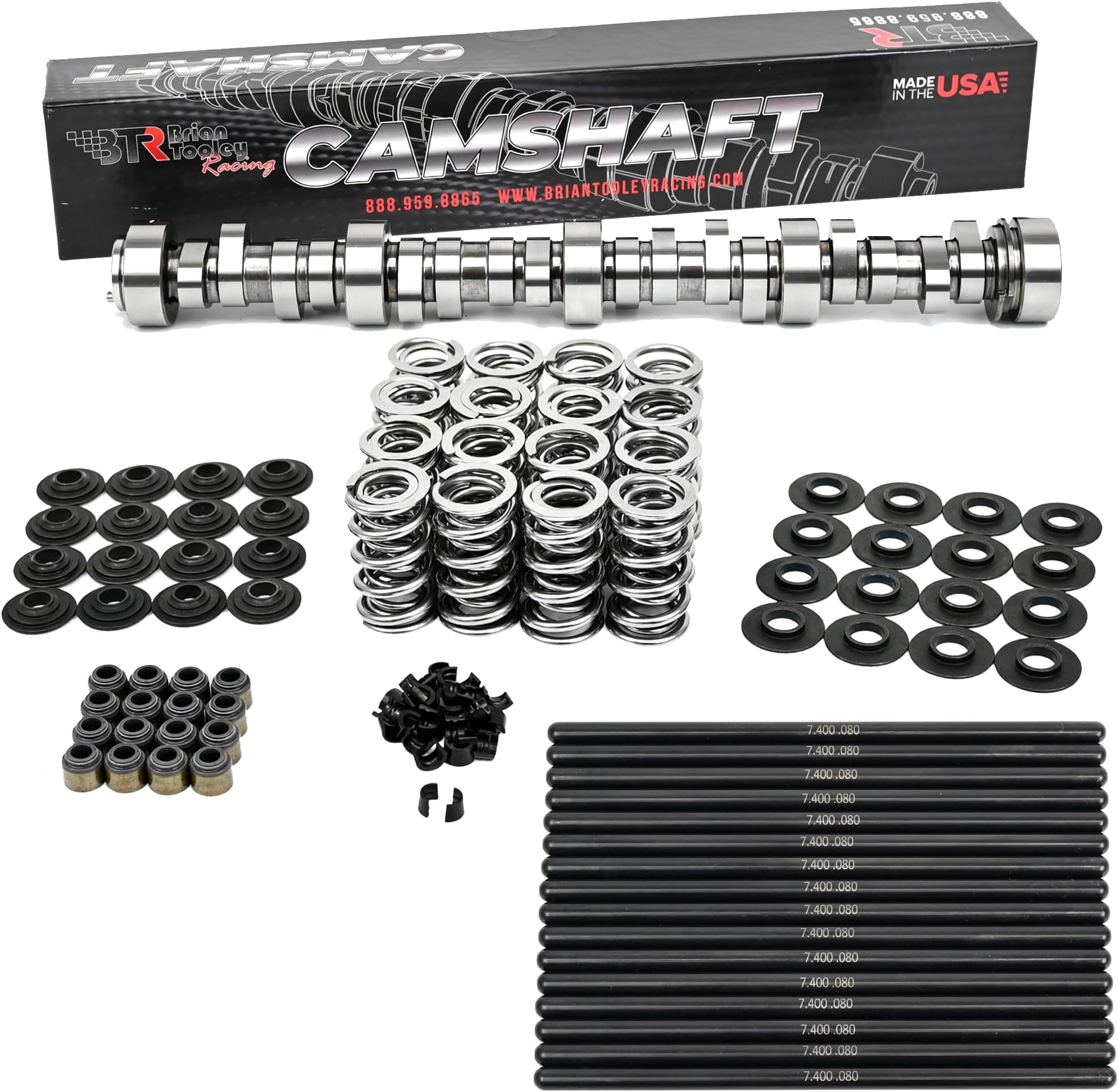 Brian Tooley Racing Spring Kit BTR LS Dual Valve Springs Platinum Kit ...