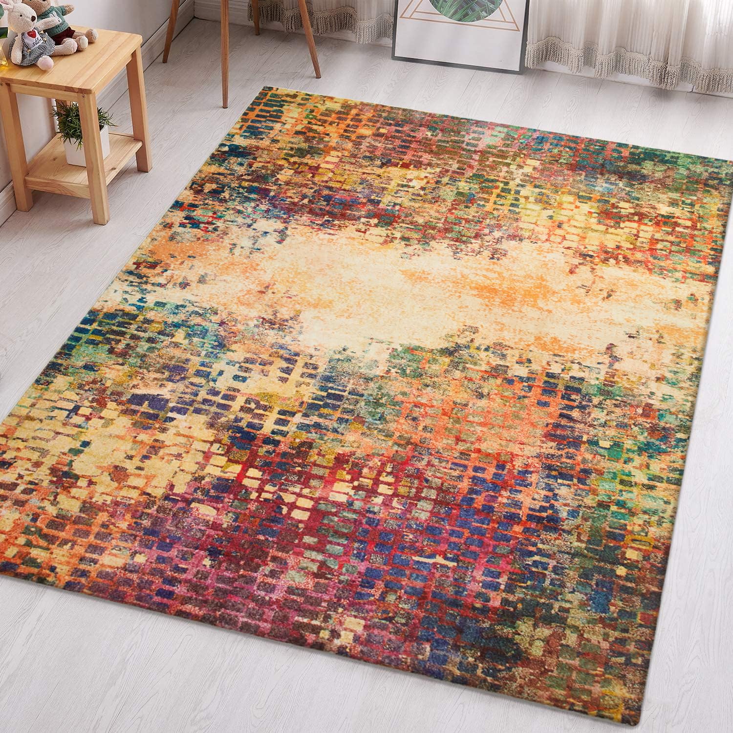 Aspire Homeware Rugs for Bedroom Living Room - Traditional Area Rugs ...