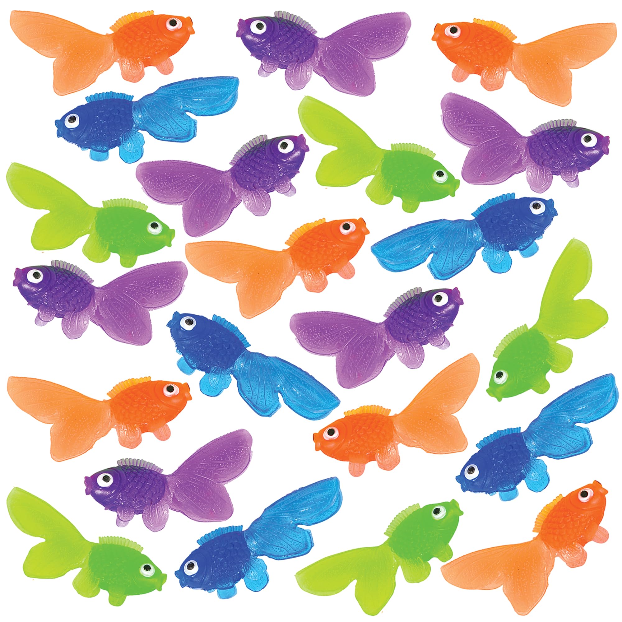 Amazon.com: Plastic Vinyl Goldfish - 720pcs, 2 Inches Long Gold Fish ...