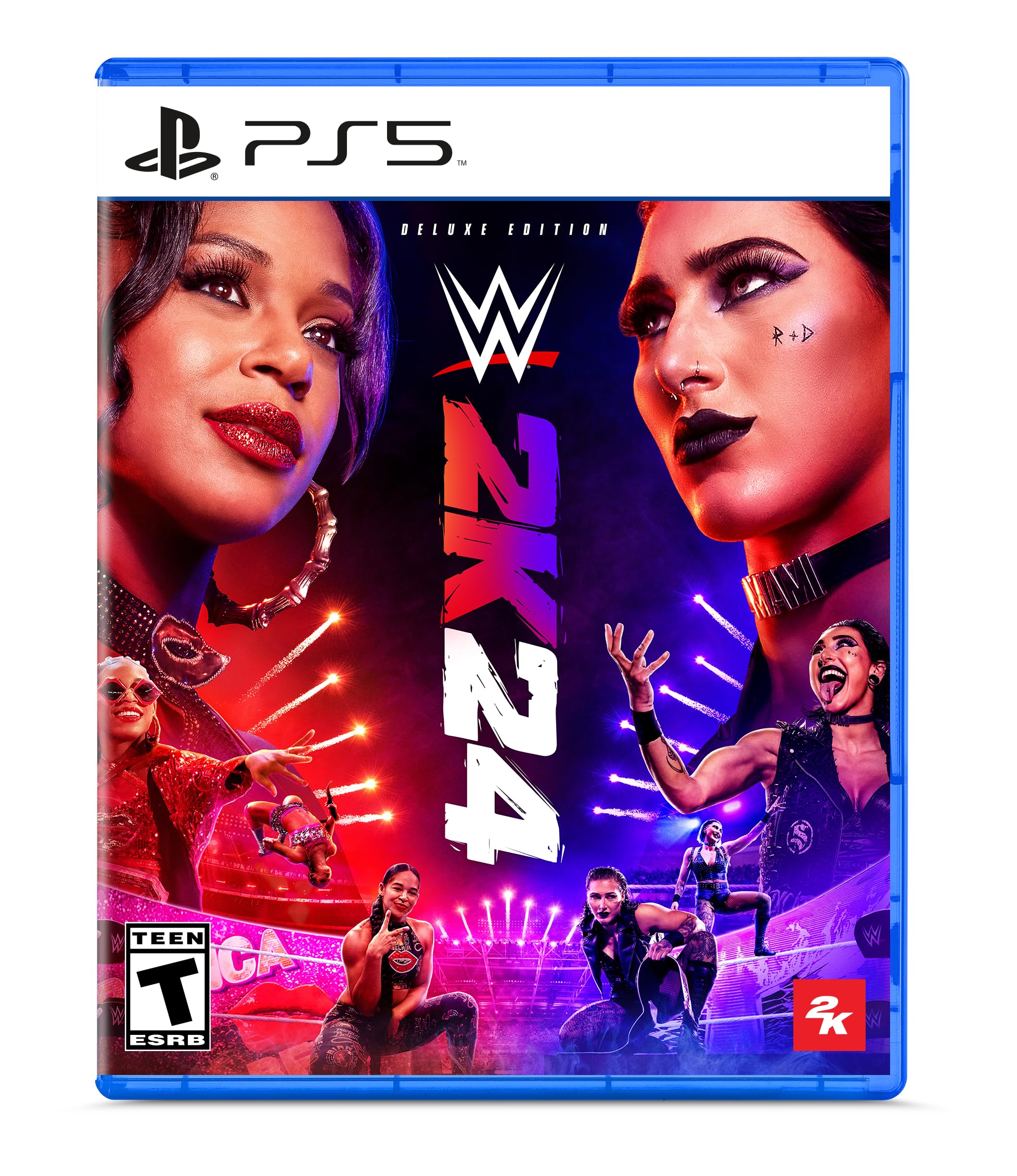 Amazon.com: WWE 2K24 Deluxe Edition - PlayStation 5 : Take 2 Interactive