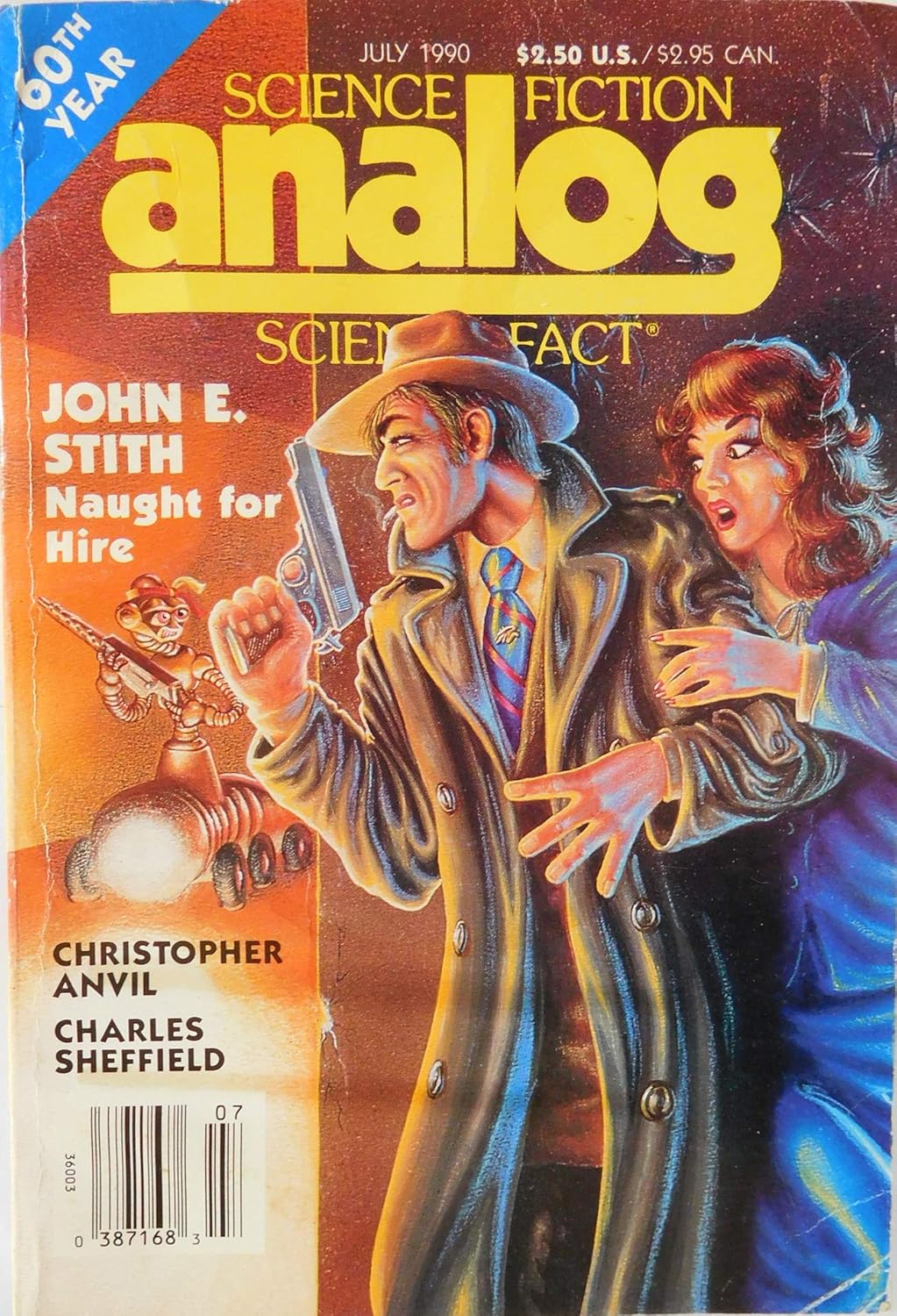 July 1990 Analog Science Fiction Science Fact: William R. Warren, Jr ...