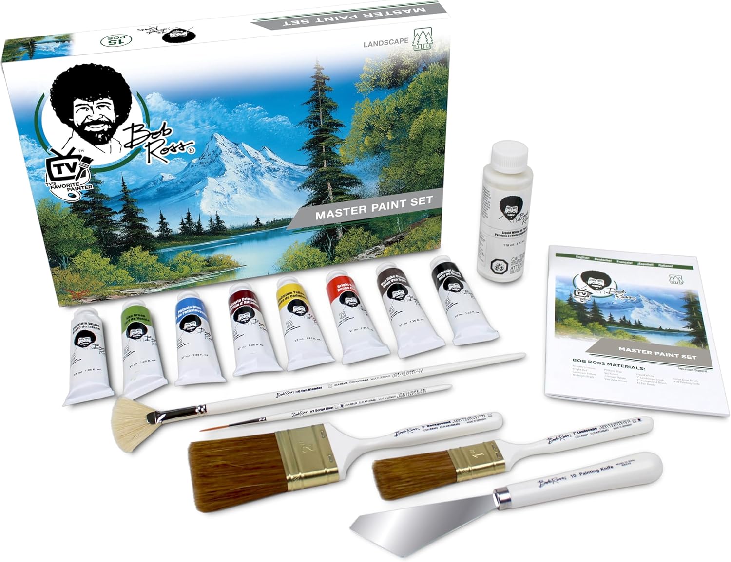 Bob Ross 750006510 Pintura, 16 unidades (paquete de 1) : Amazon.com.mx ...