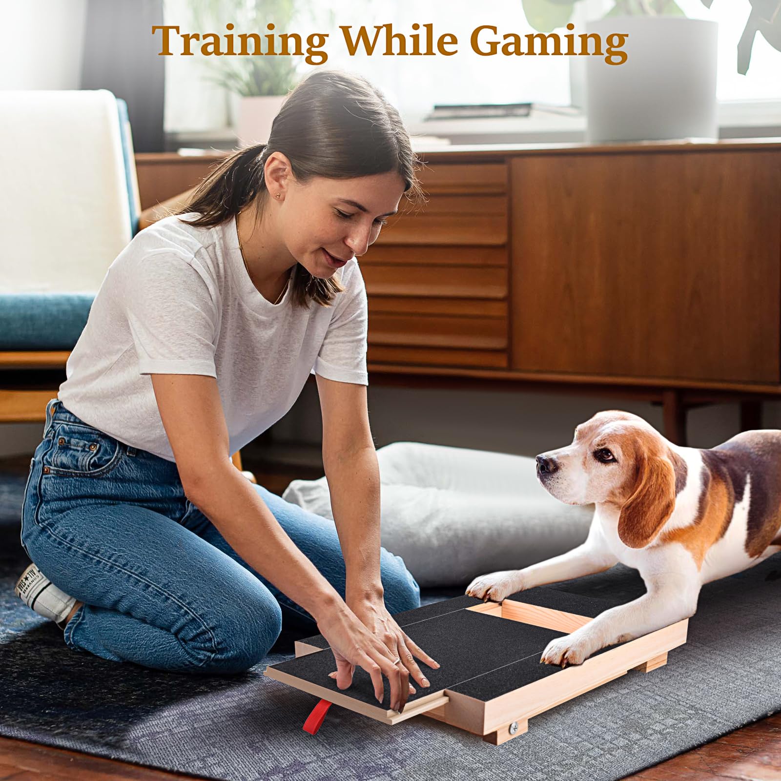 KXK Dog Scratch Pad for Nails, Dog Nail Scratch Board for Small Medium ...