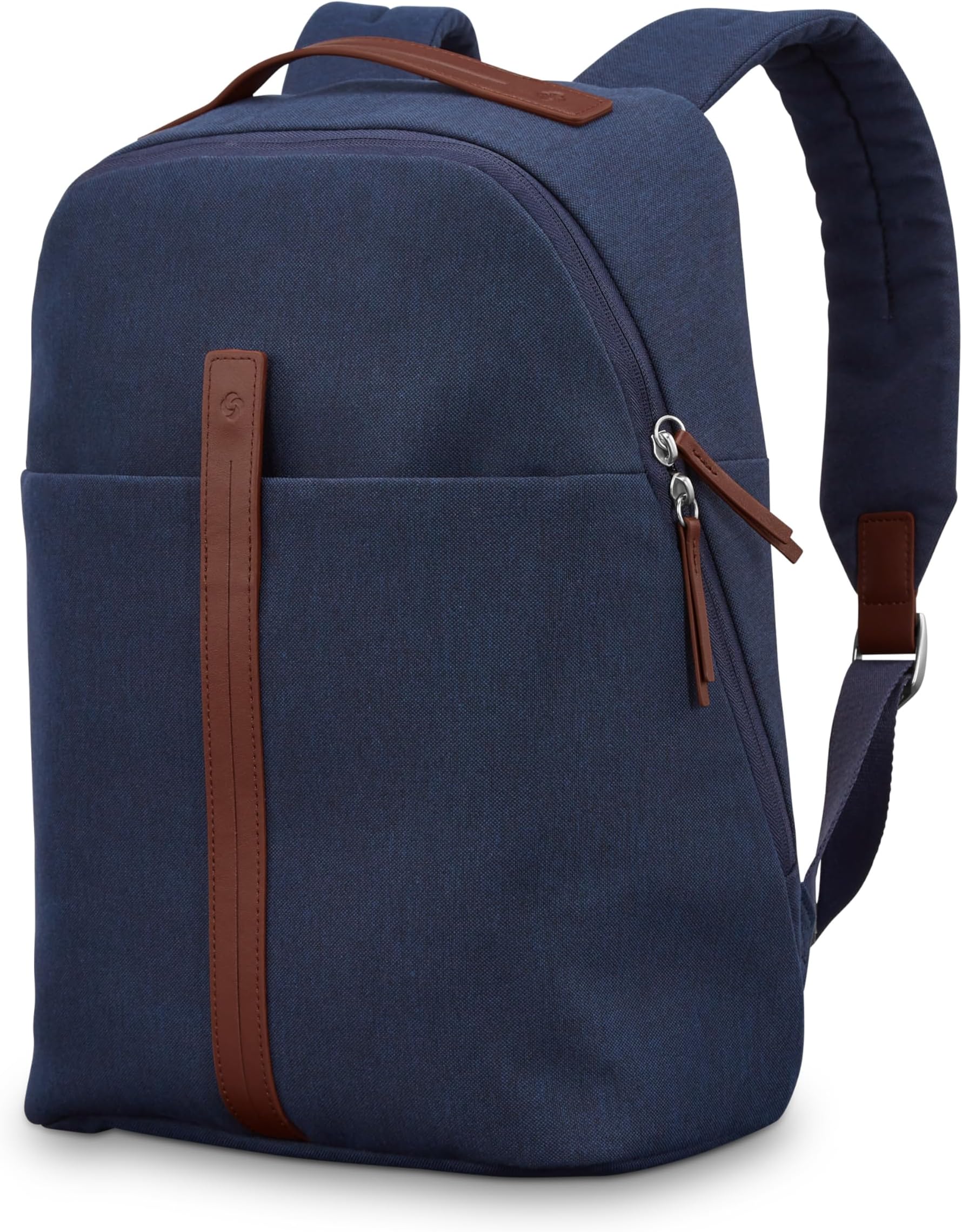 Amazon.com | Samsonite Kombi Business Backpack, Black/Brown, 16.25 x 10 ...