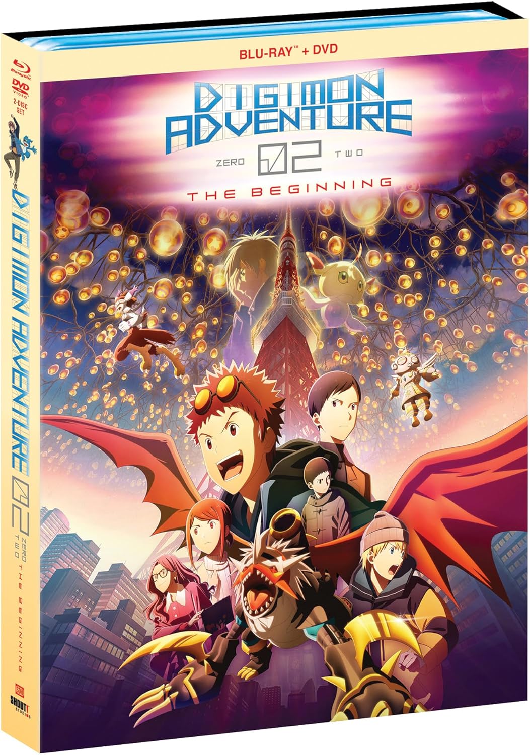 Digimon Adventure 02: The Beginning - Blu-ray + DVD : Various: Amazon.com.mx: Películas y Series ...