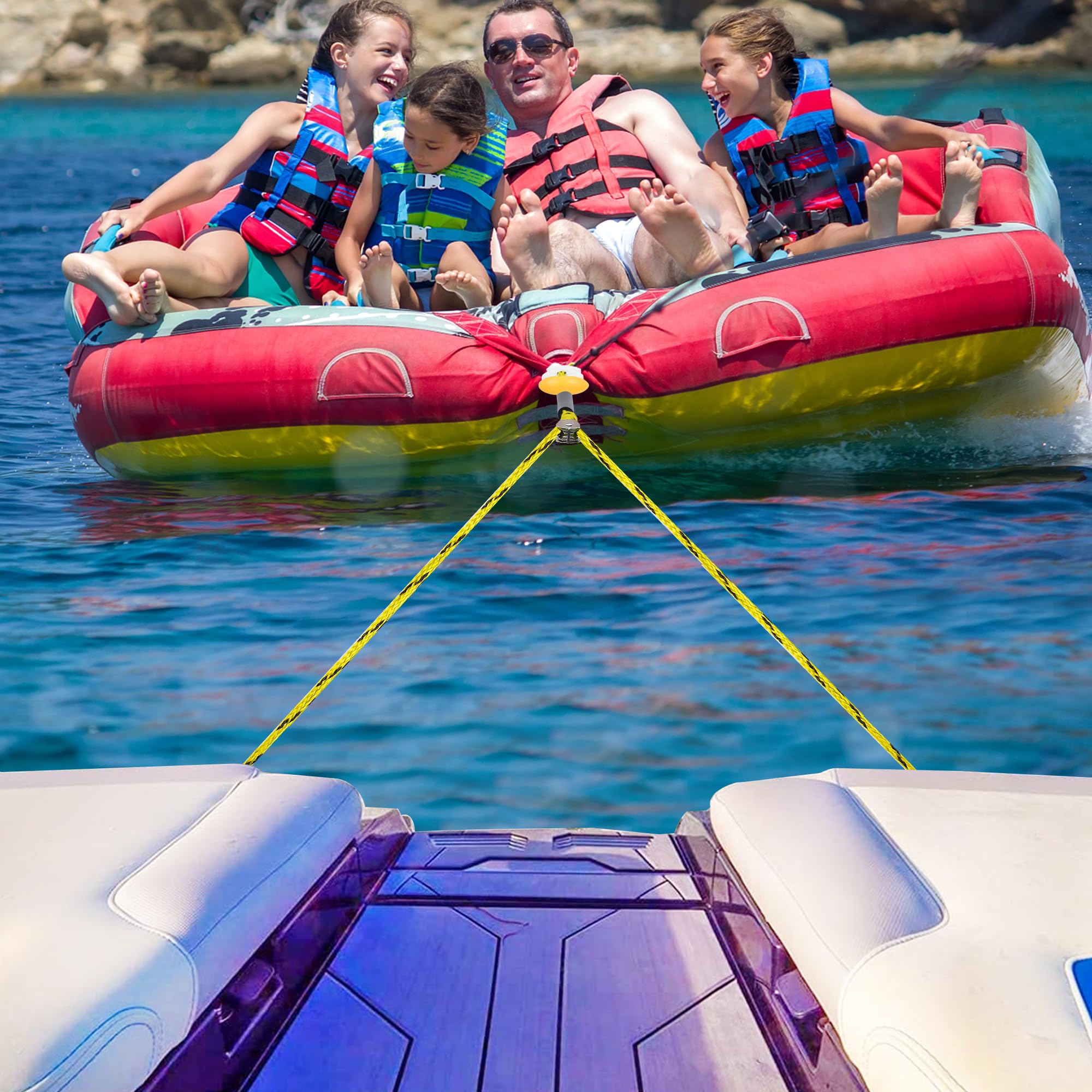 Snapklik.com : Self Centering Tow Harness For Watersports