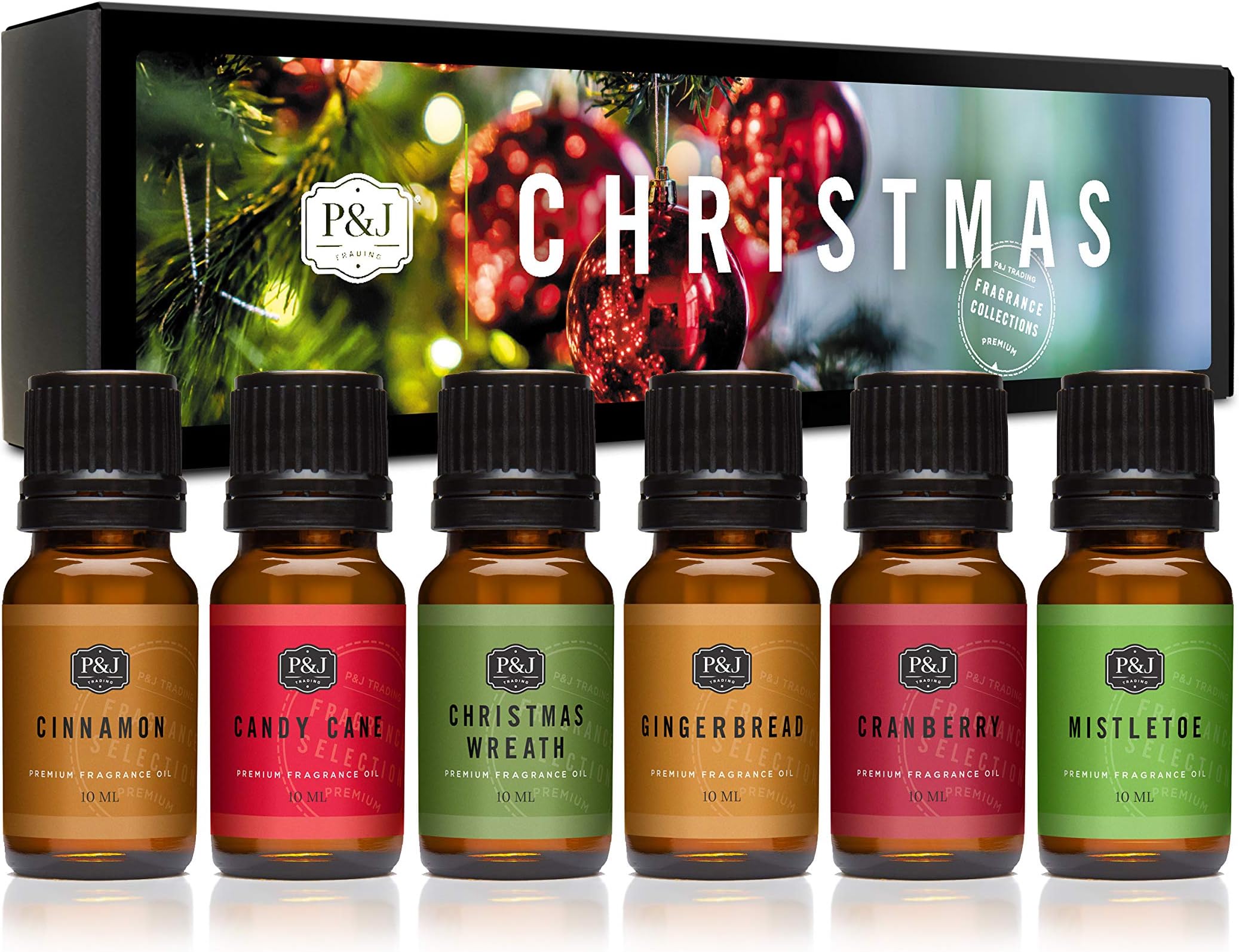 Amazon.com: Fragrance Oil, ESSLUX Holiday Set of Scented Oils, Soap & Candle Making Scents ...