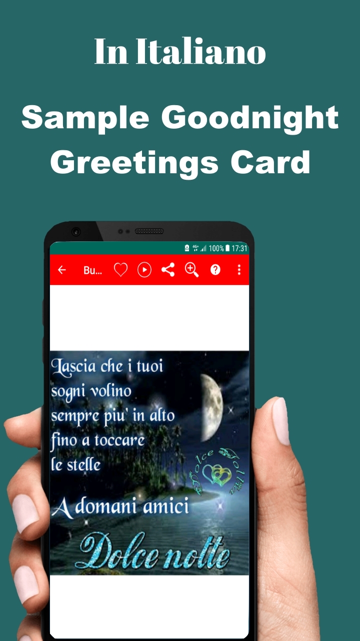 Italian Good Morning Afternoon & Good Night Wishes - App on Amazon Appstore