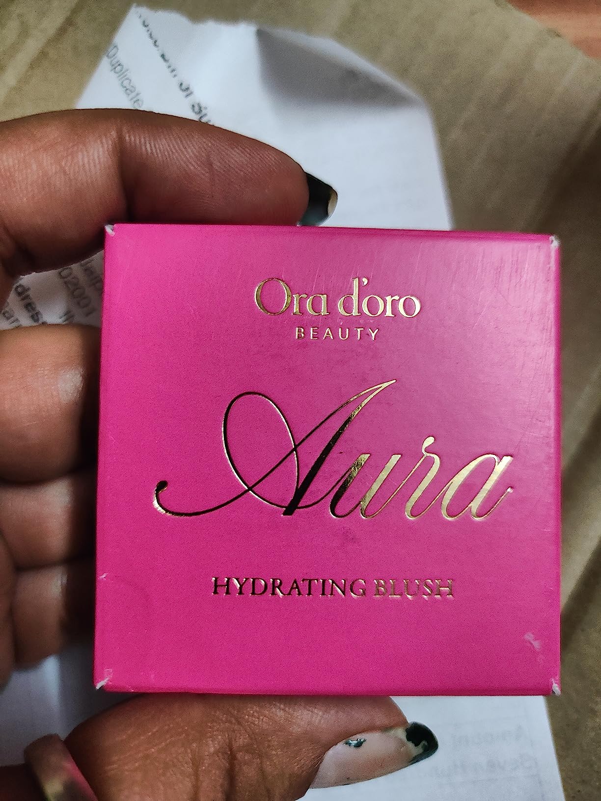 Buy Ora d'oro Beauty Aura Hydrating Cream Blush (Paradiso Pink) | Long ...